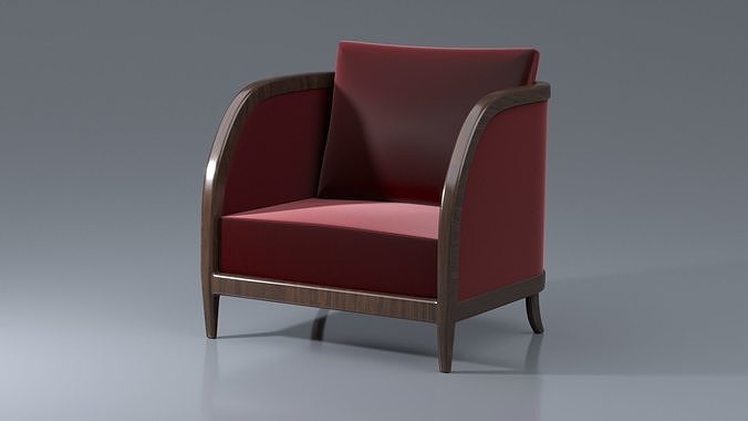 Ruby chair 3D model | CGTrader