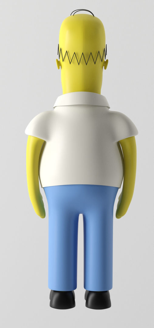 Homer Simpson 3d model 3D model | CGTrader