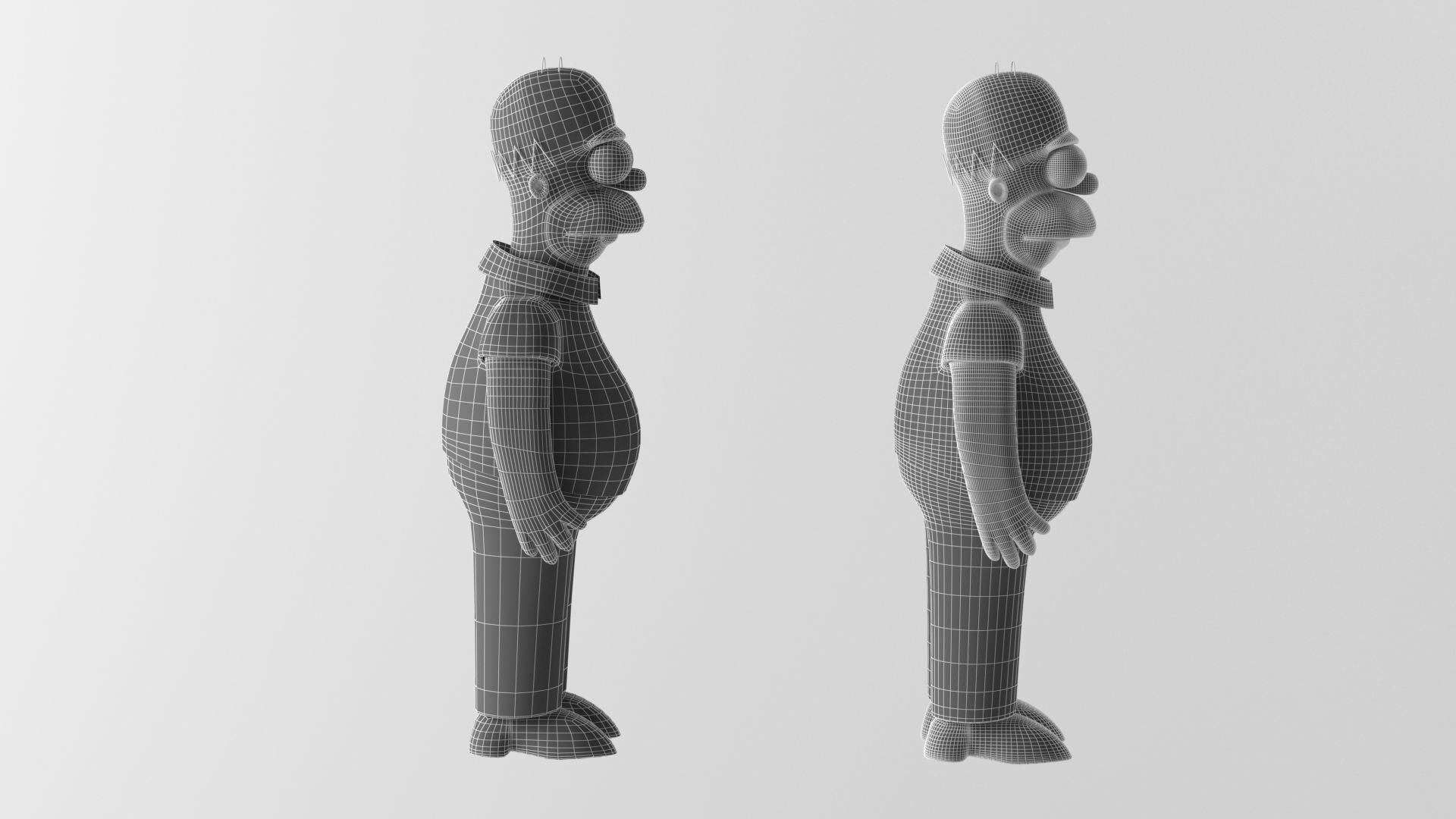 Homer Simpson 3d model 3D model | CGTrader