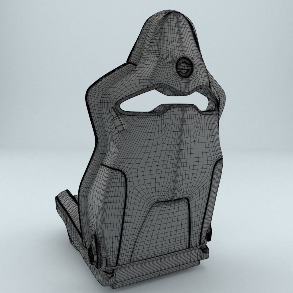Racing Sport Seat Sparco SPX SPECIAL EDITION 3D model | CGTrader