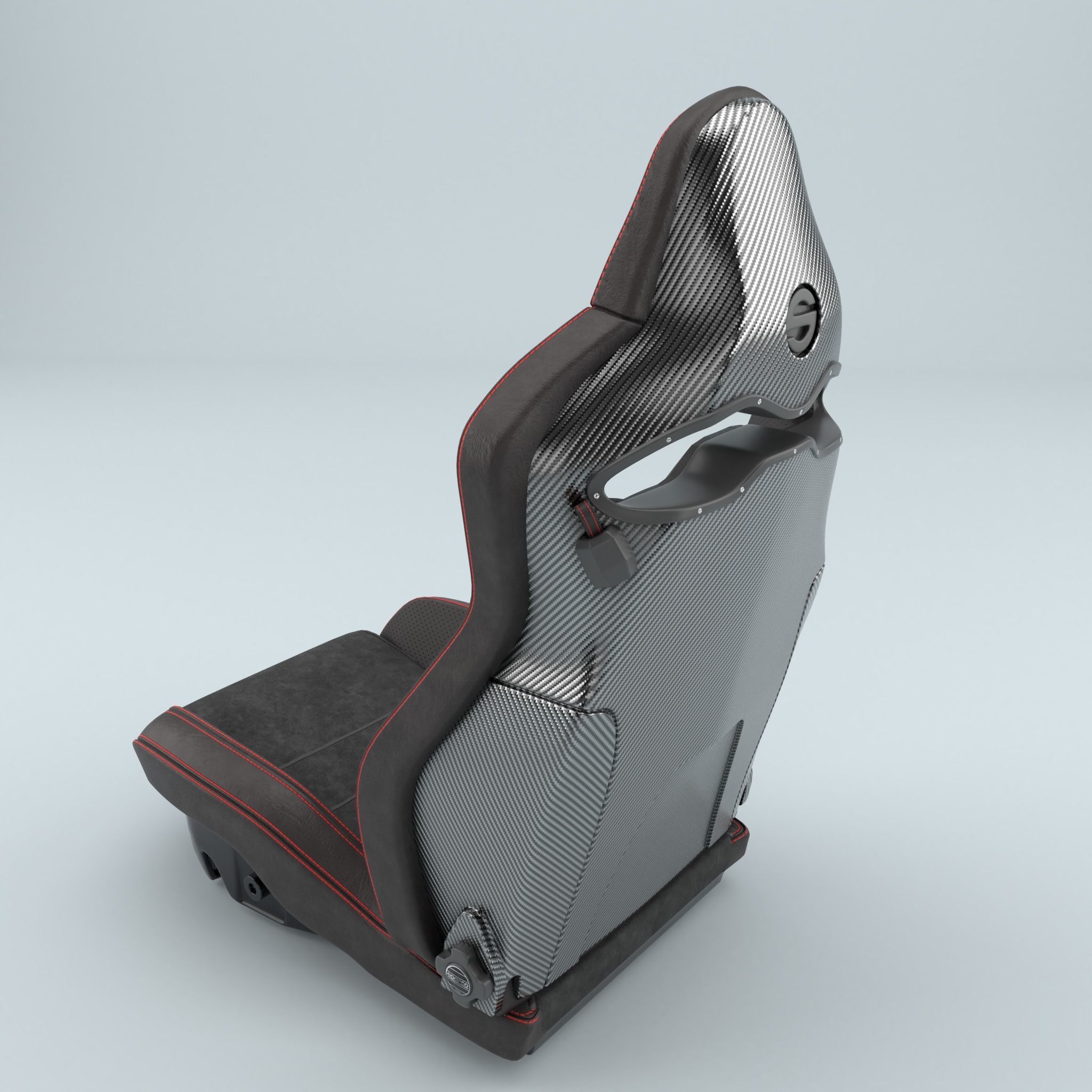 Racing Sport Seat Sparco SPX SPECIAL EDITION 3D model | CGTrader
