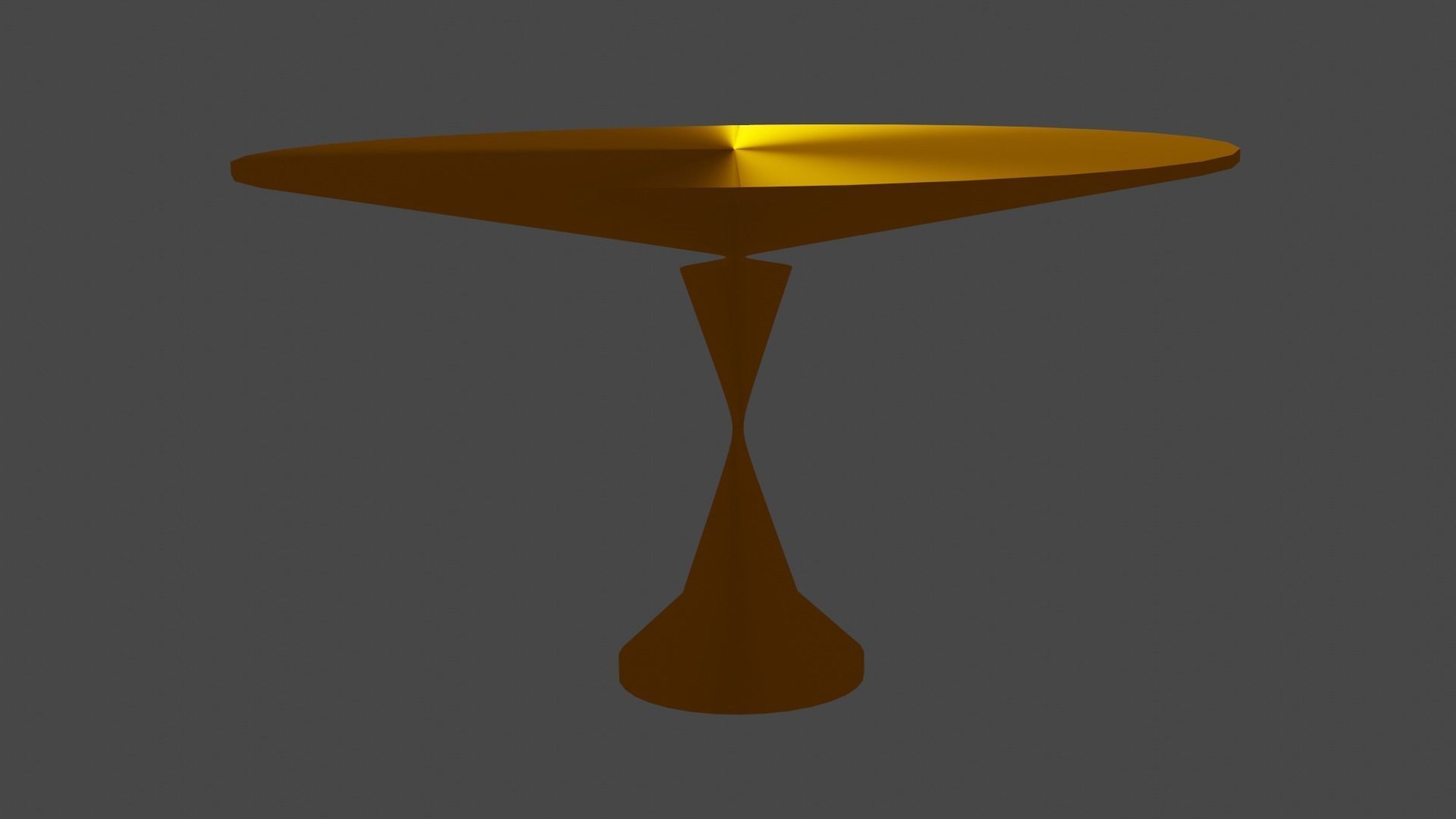 Round Table gol table new 3d model diner table free 3D model | CGTrader