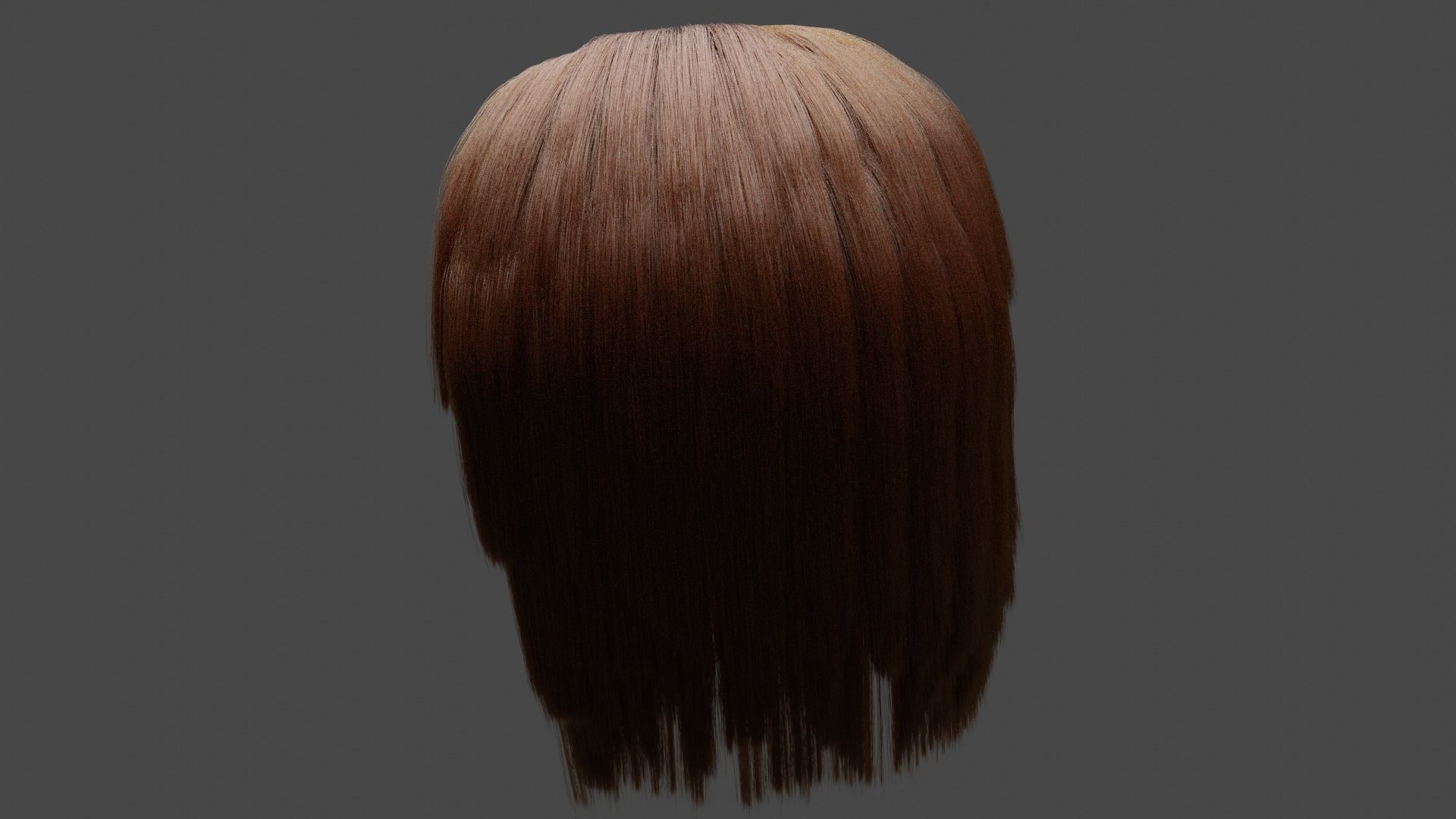 Realistic Hair particular settings 3D model | CGTrader