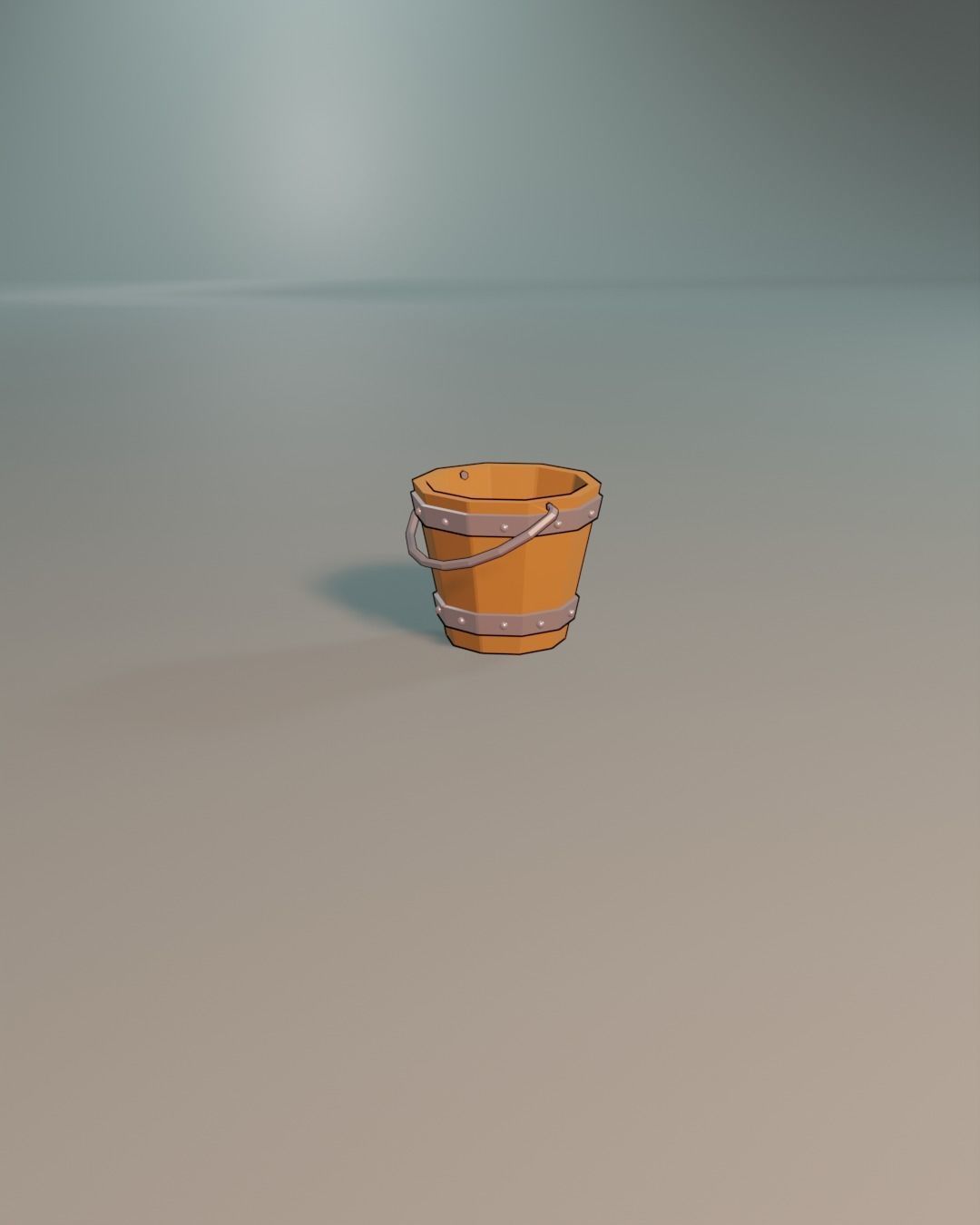3D model Stylized Bucket VR / AR / low-poly | CGTrader