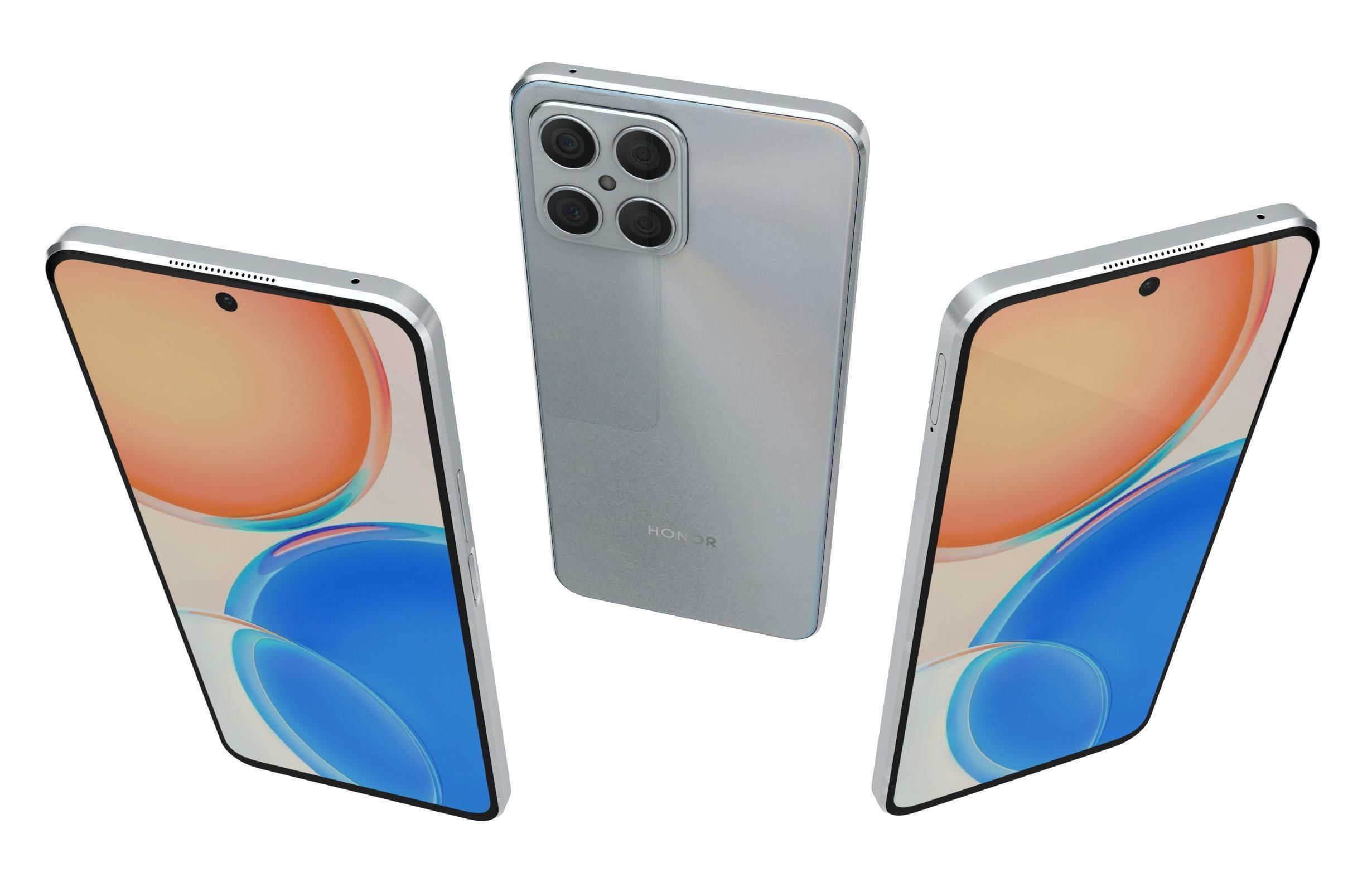 Honor X8 All Colors 3D model | CGTrader