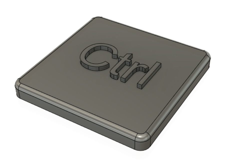 Hp Pavillion Key Ctrl free 3D model 3D printable | CGTrader