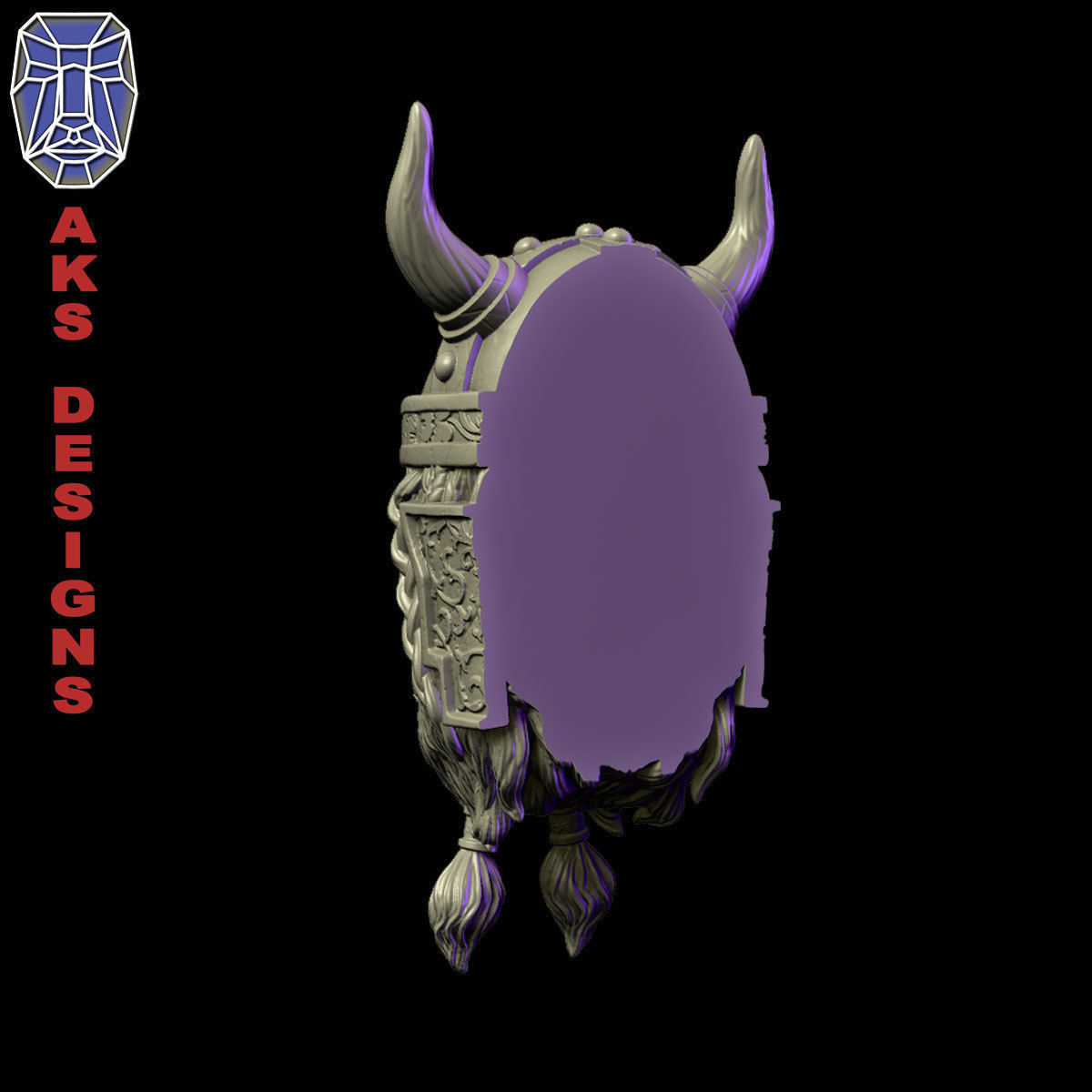 Ancient viking warrior guerilla Bas relief wall decoration 3D model 3D ...