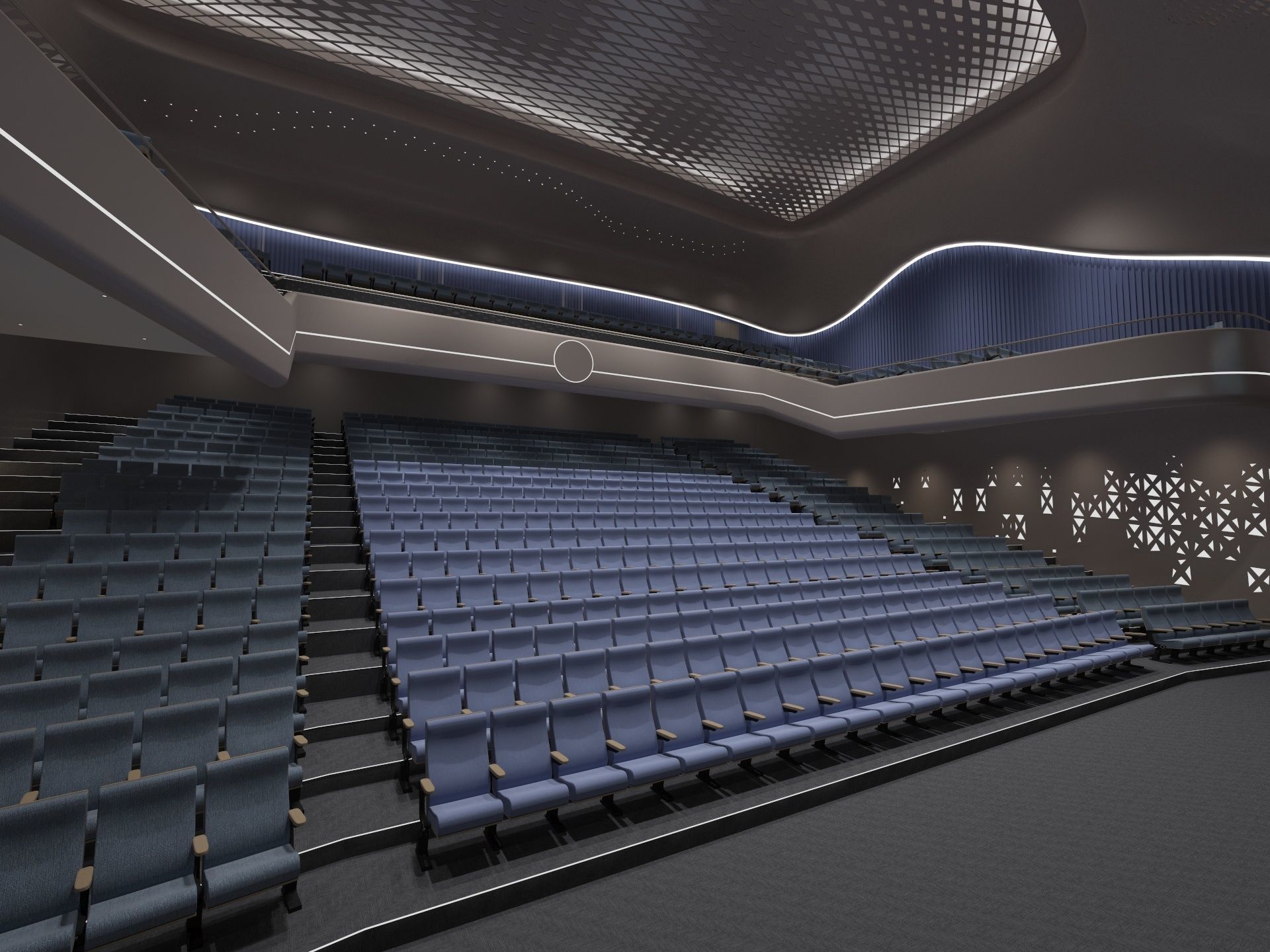 Lecture Hall 3D model | CGTrader