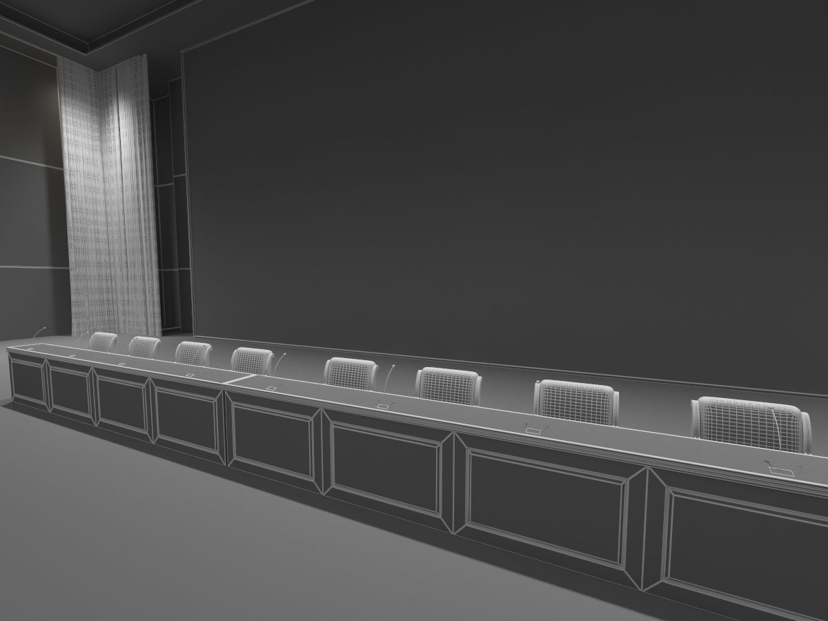 Lecture Hall 3D model | CGTrader