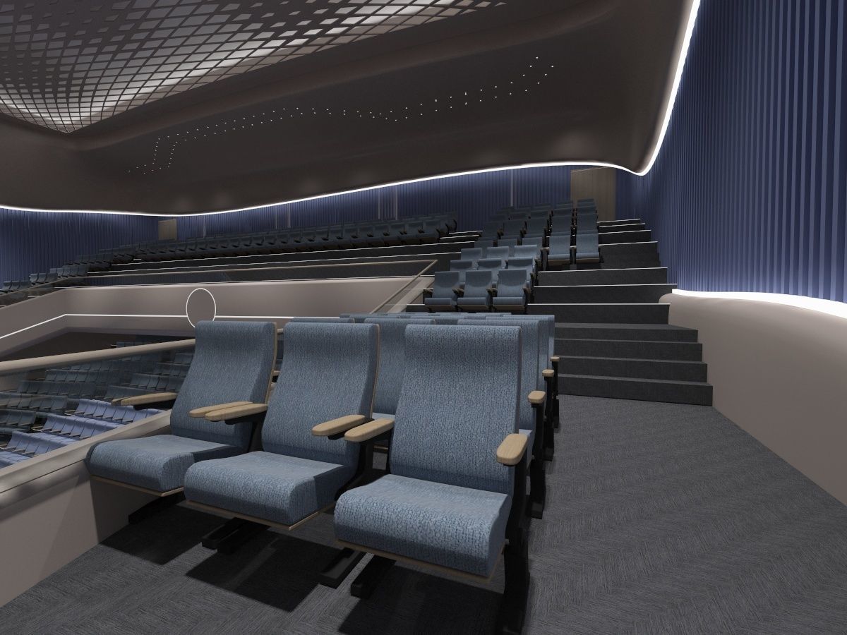 Lecture Hall 3D model | CGTrader