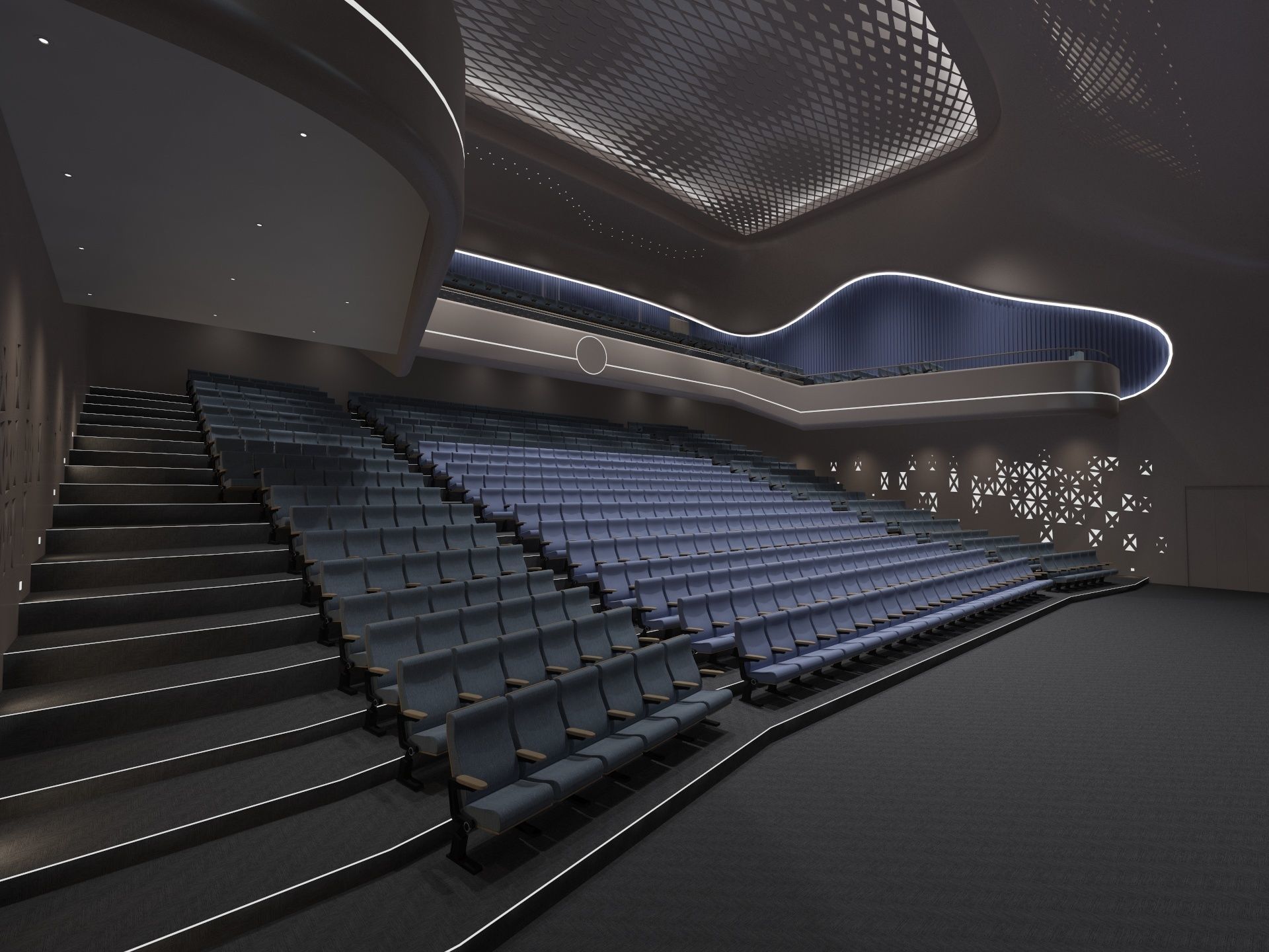 Lecture Hall 3D model | CGTrader