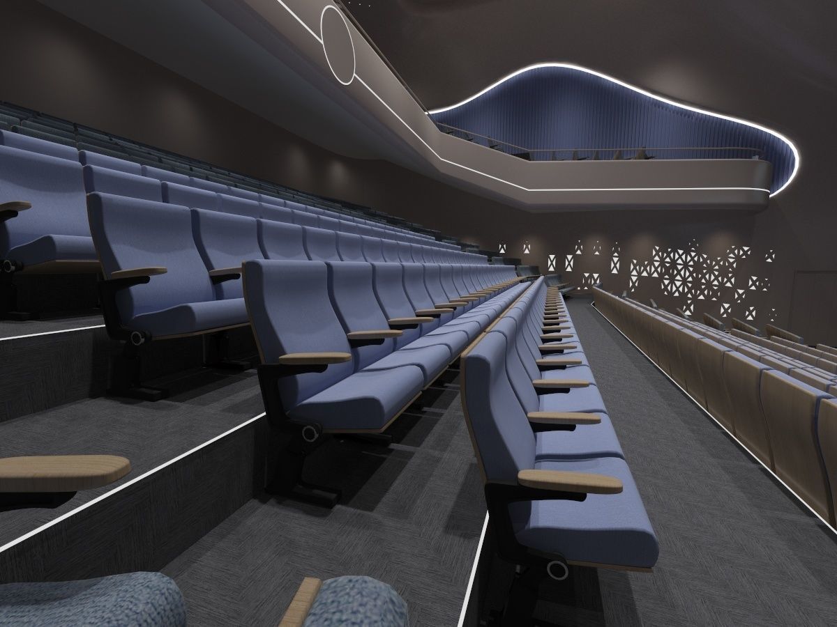 Lecture Hall 3D model | CGTrader