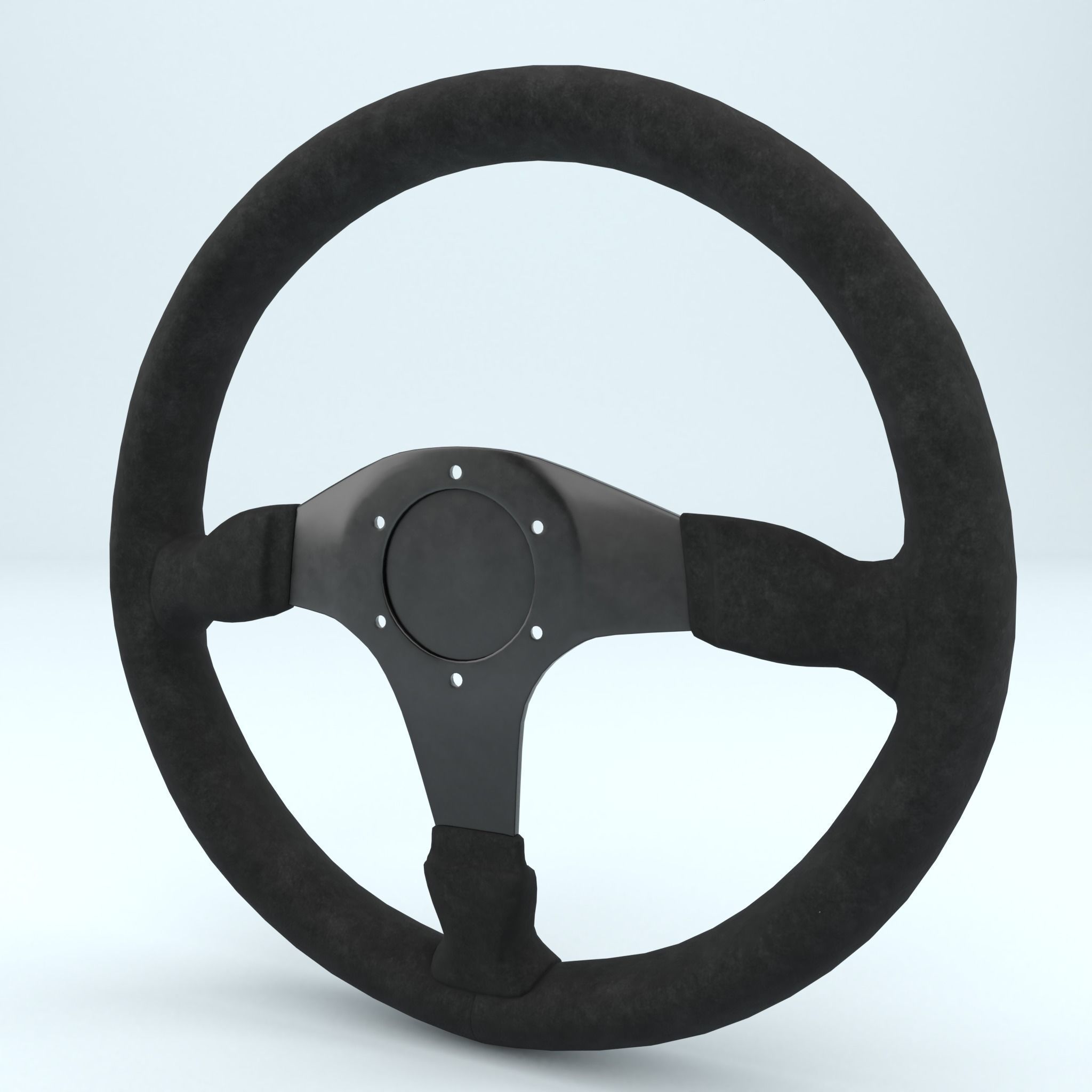 Steering Wheel Sparco R375 Black 3D model | CGTrader