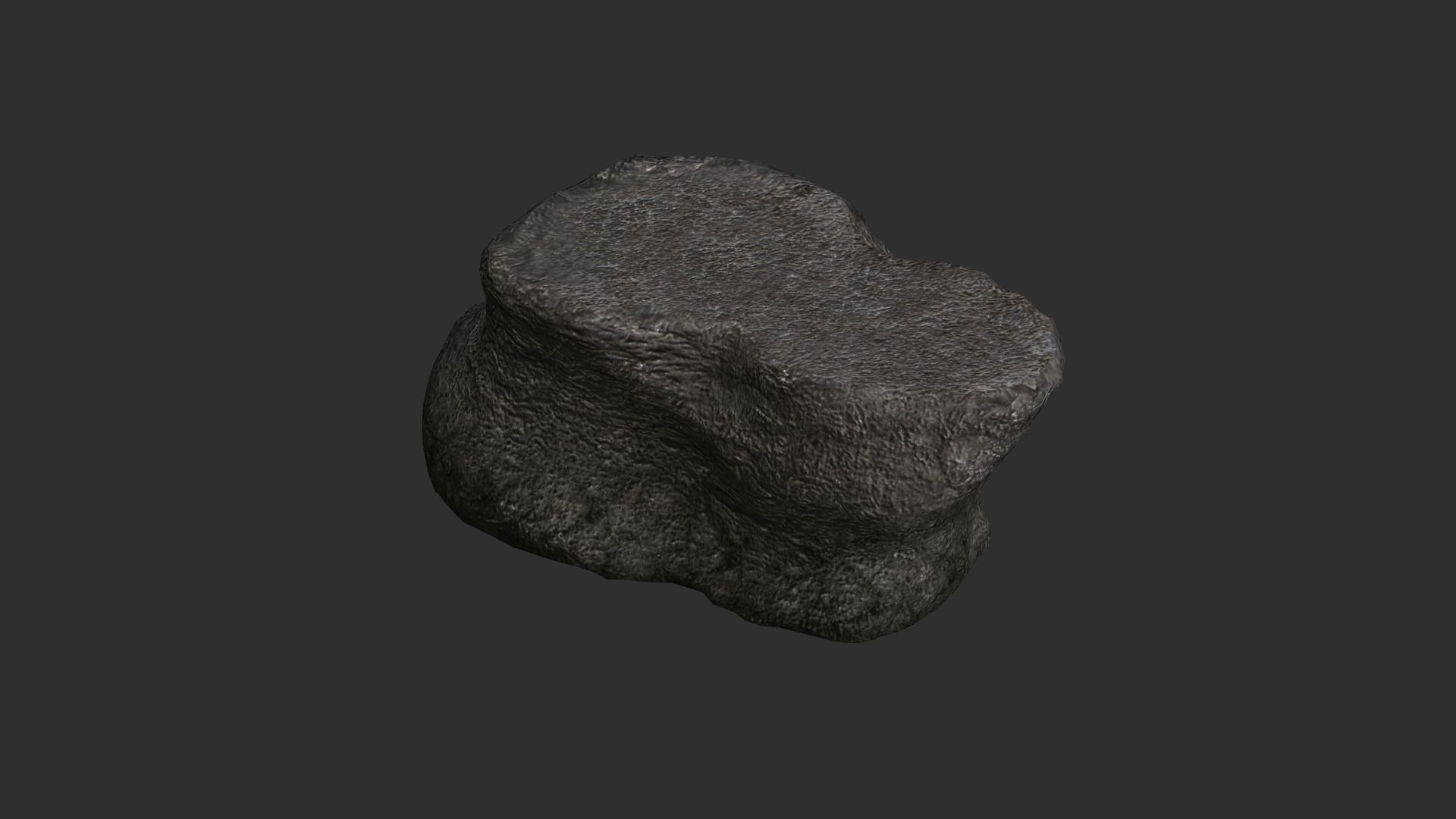 Short Flat Rocks - Base free VR / AR / low-poly 3D model | CGTrader