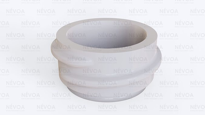 Neck finish - SP 400 - 20 - L - BDF - voluntary standard 3D model ...