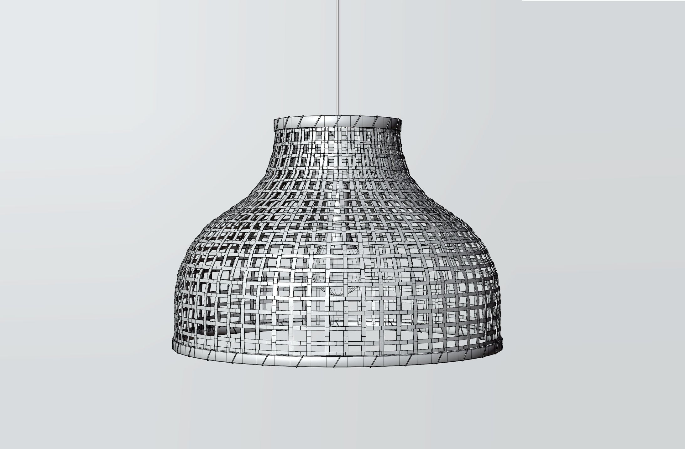 GOTTORP Pendant lamp shade IKEA 3D model | CGTrader