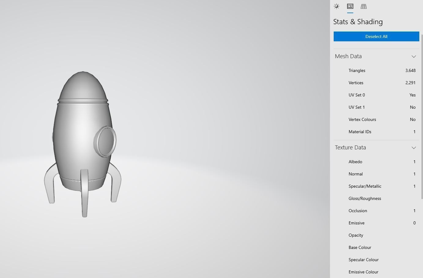 Low Poly Cartoonic Rocket 3d model free VR / AR / low-poly 3D model ...