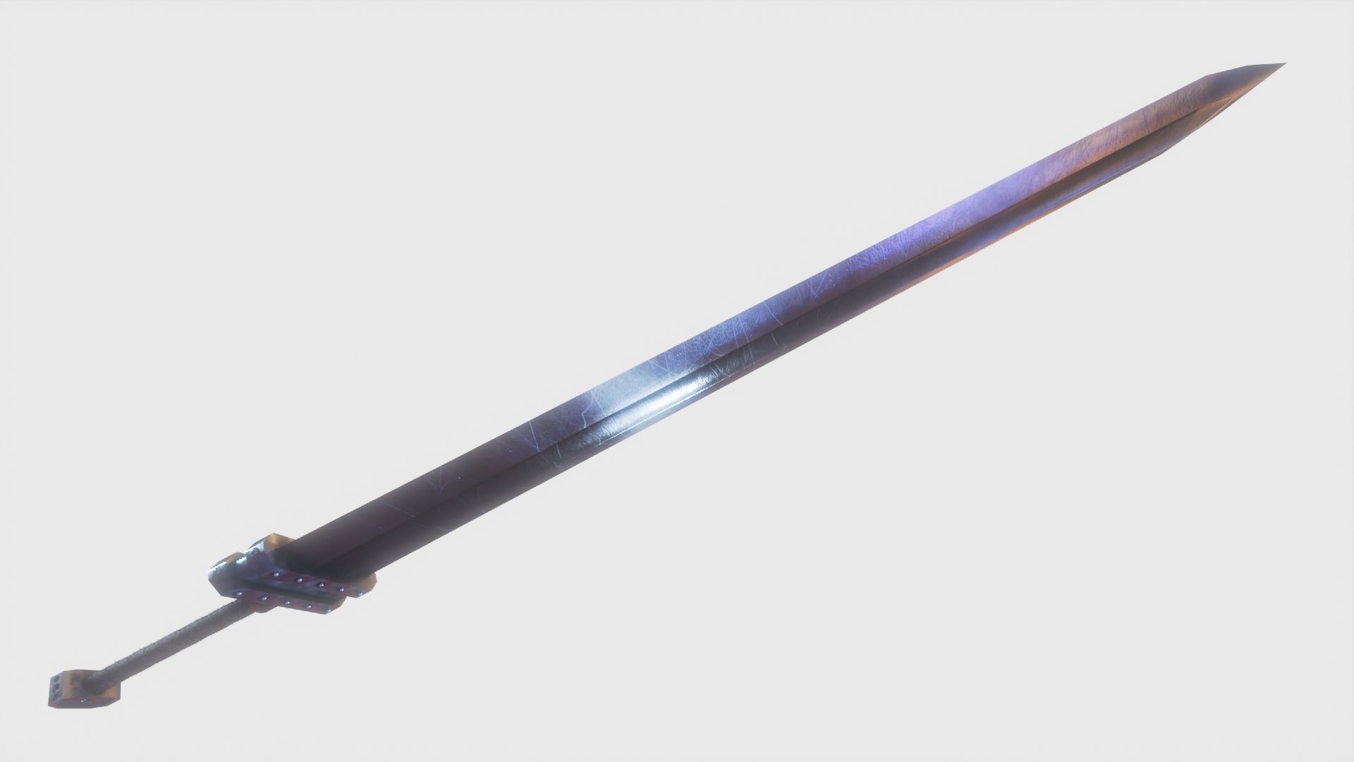 3D model Guts sword lowpoly VR / AR / low-poly | CGTrader