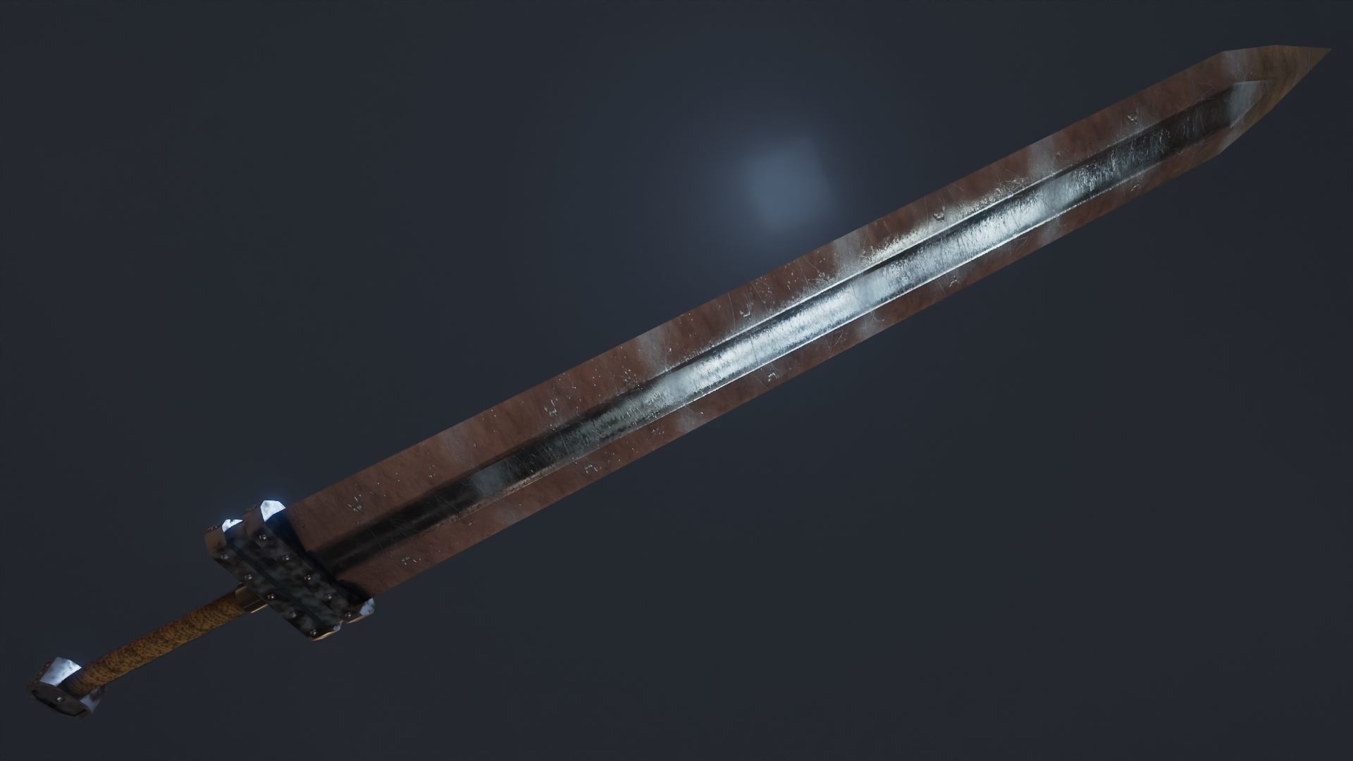 3D model Guts sword lowpoly VR / AR / low-poly | CGTrader