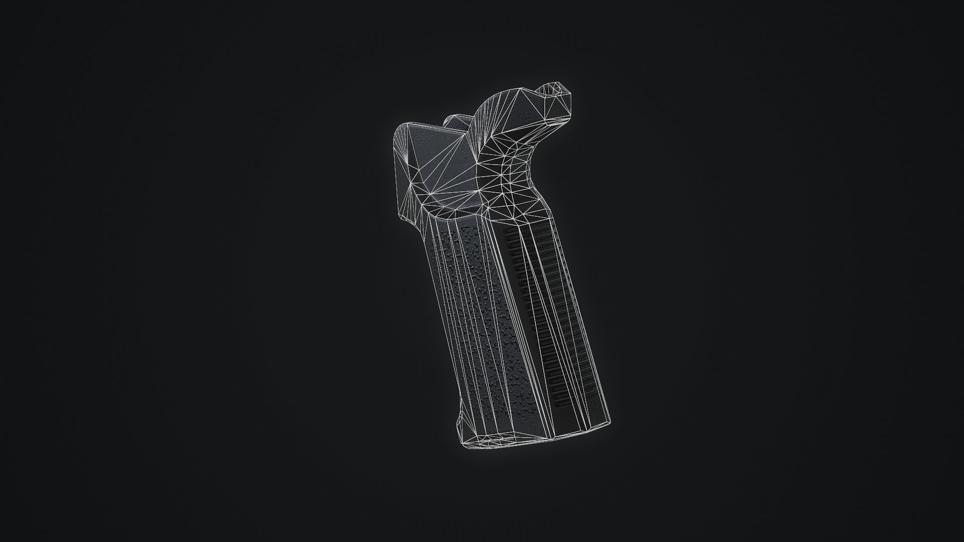 3D model AR15M4 PDW PISTOL GRIP VR / AR / low-poly | CGTrader