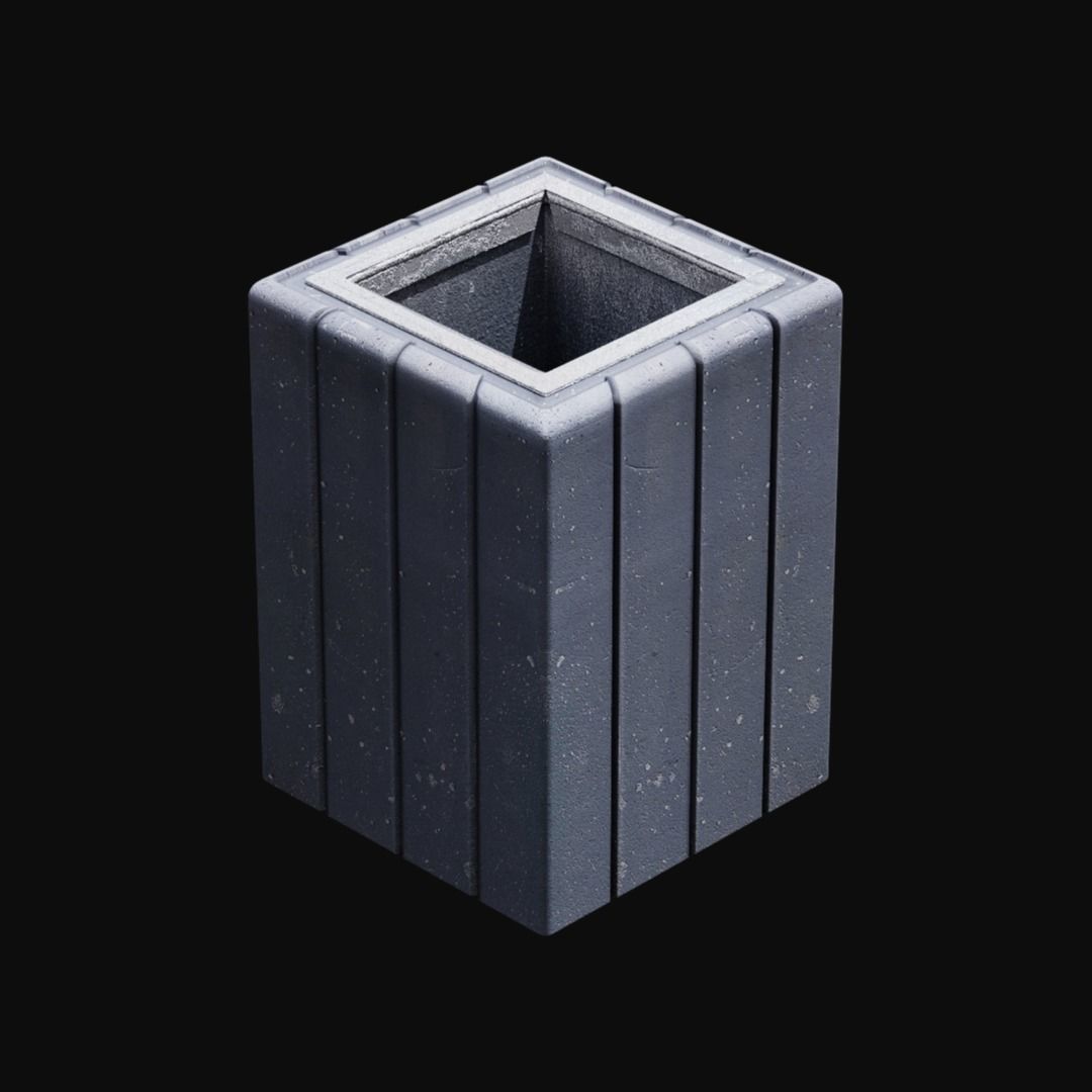 Blender Assets - Trash Can free VR / AR / low-poly 3D model | CGTrader