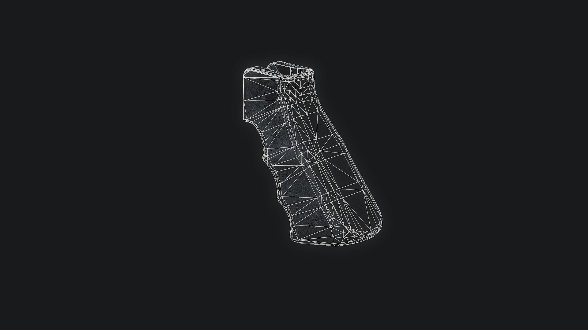 3D model AR15 PistolGrip VR / AR / low-poly | CGTrader