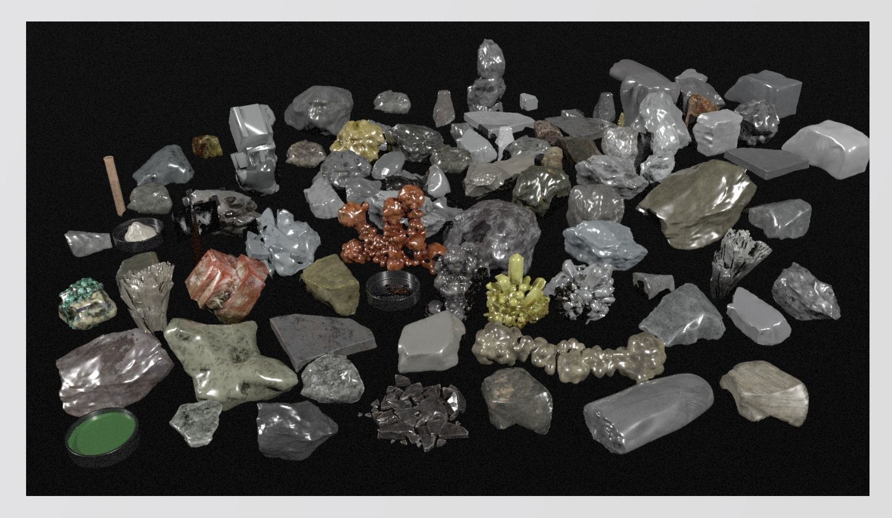 3D model Periodic Table Elements VR / AR / low-poly | CGTrader
