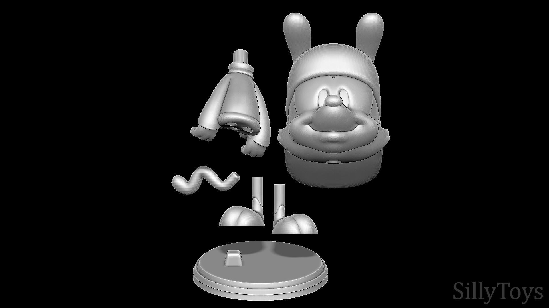 Yakko Dot and Wakko - Animaniacs 3D model 3D printable | CGTrader