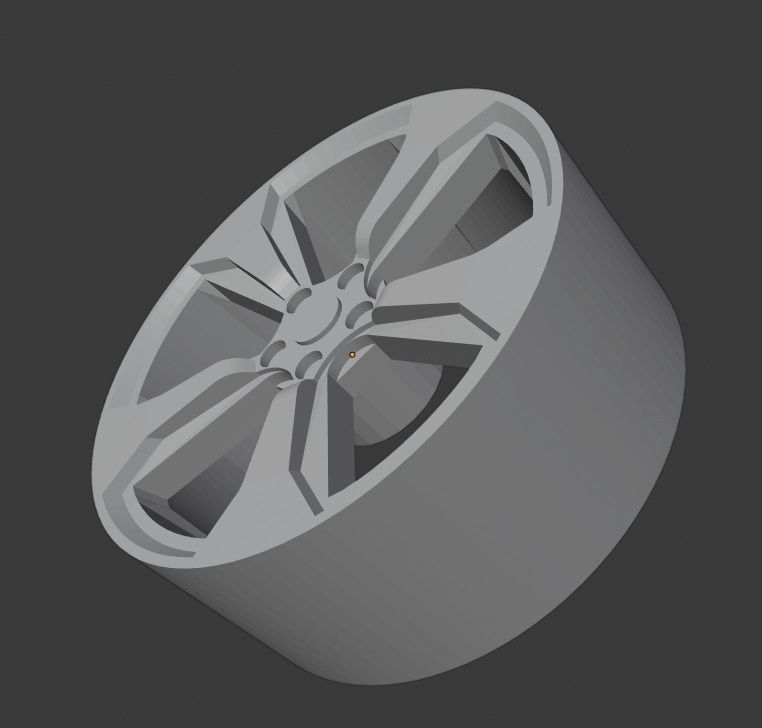 FPV 40th anniversary style rims 3D model 3D printable | CGTrader