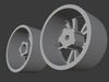 FPV twist style rims 3D model 3D printable | CGTrader