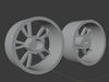 FPV twist style rims 3D model 3D printable | CGTrader