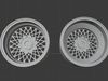BBS mesh style rims 3D model 3D printable | CGTrader
