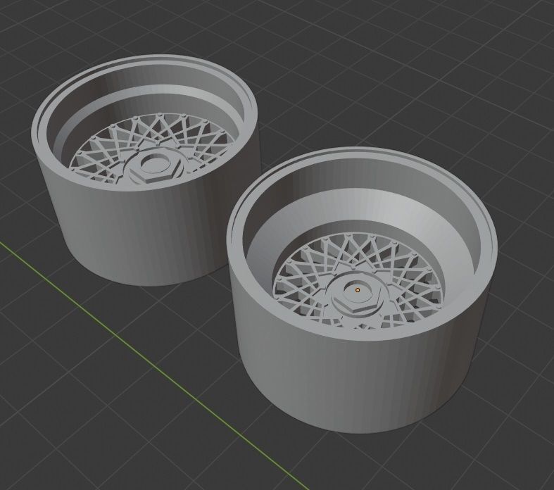 BBS mesh style rims 3D model 3D printable | CGTrader