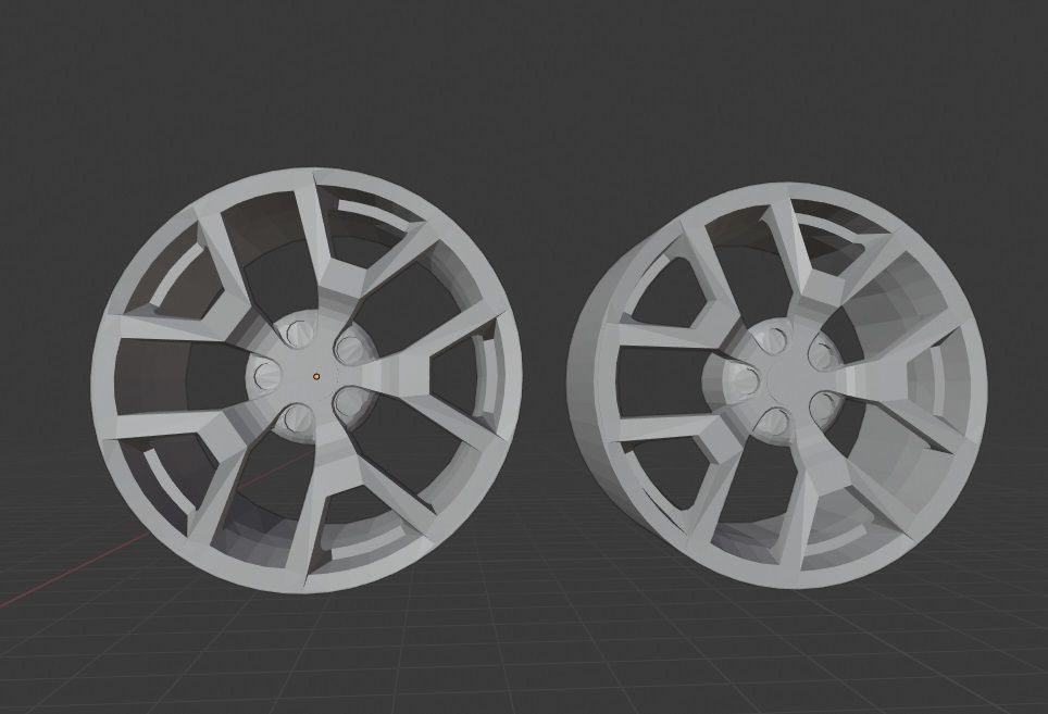 E1 GTS HSV style rims 3D model 3D printable | CGTrader