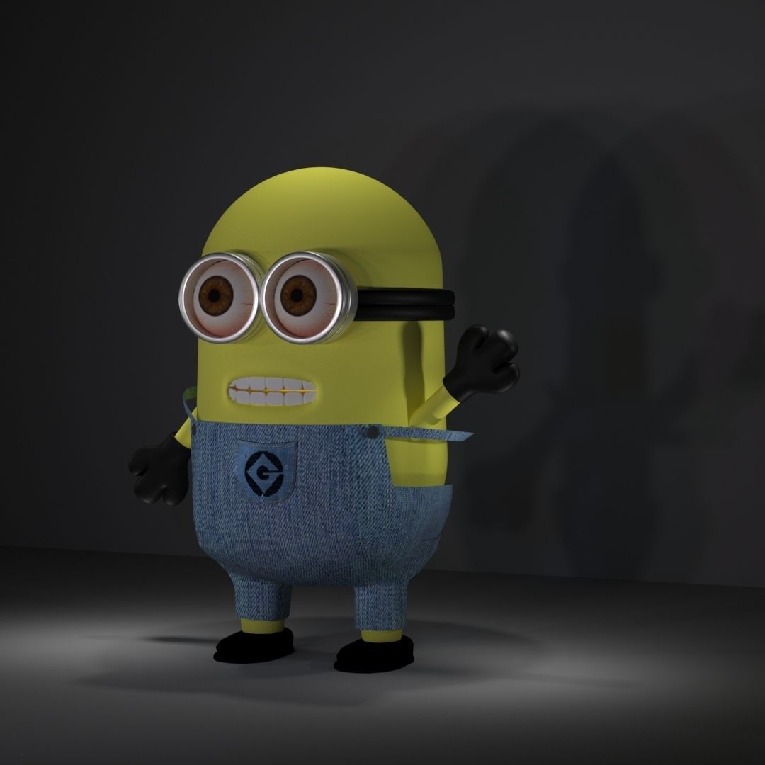 3D model Minion character 3D model VR / AR / low-poly | CGTrader