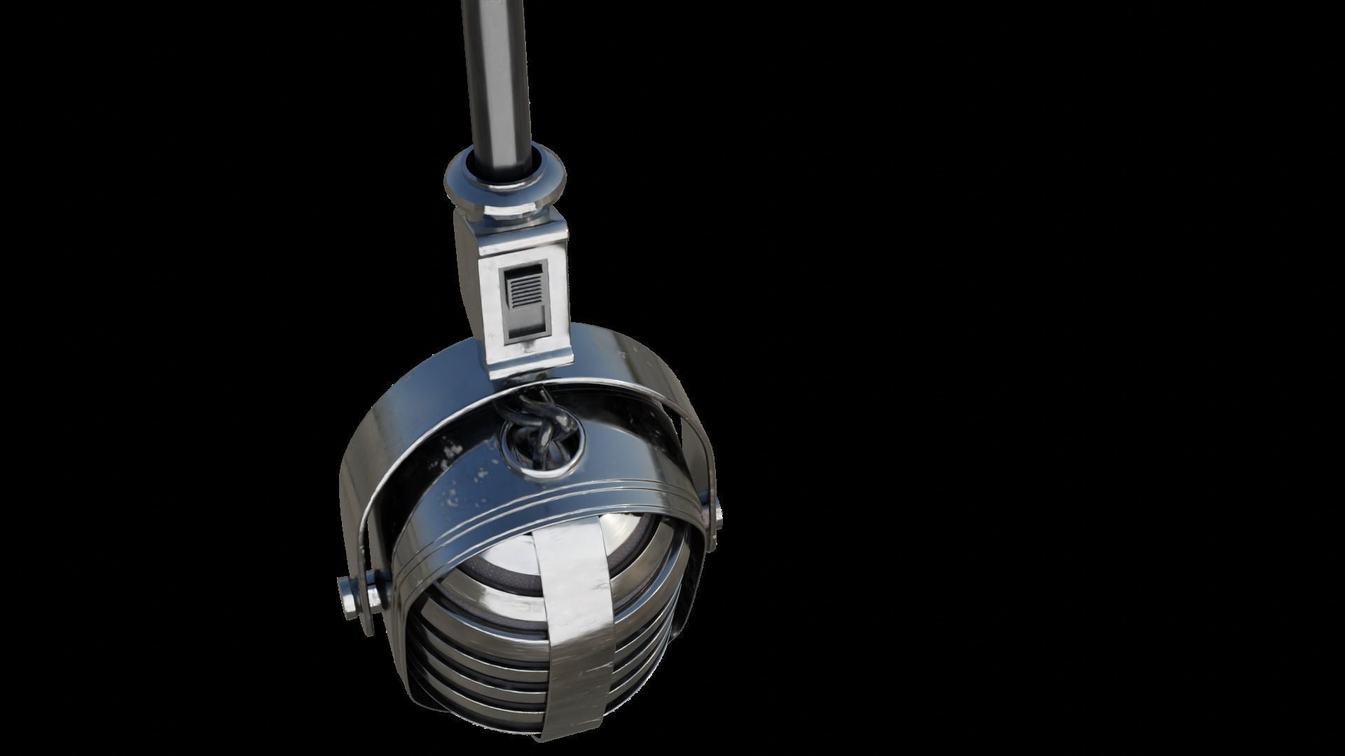 Hanging microphone 3D model | CGTrader