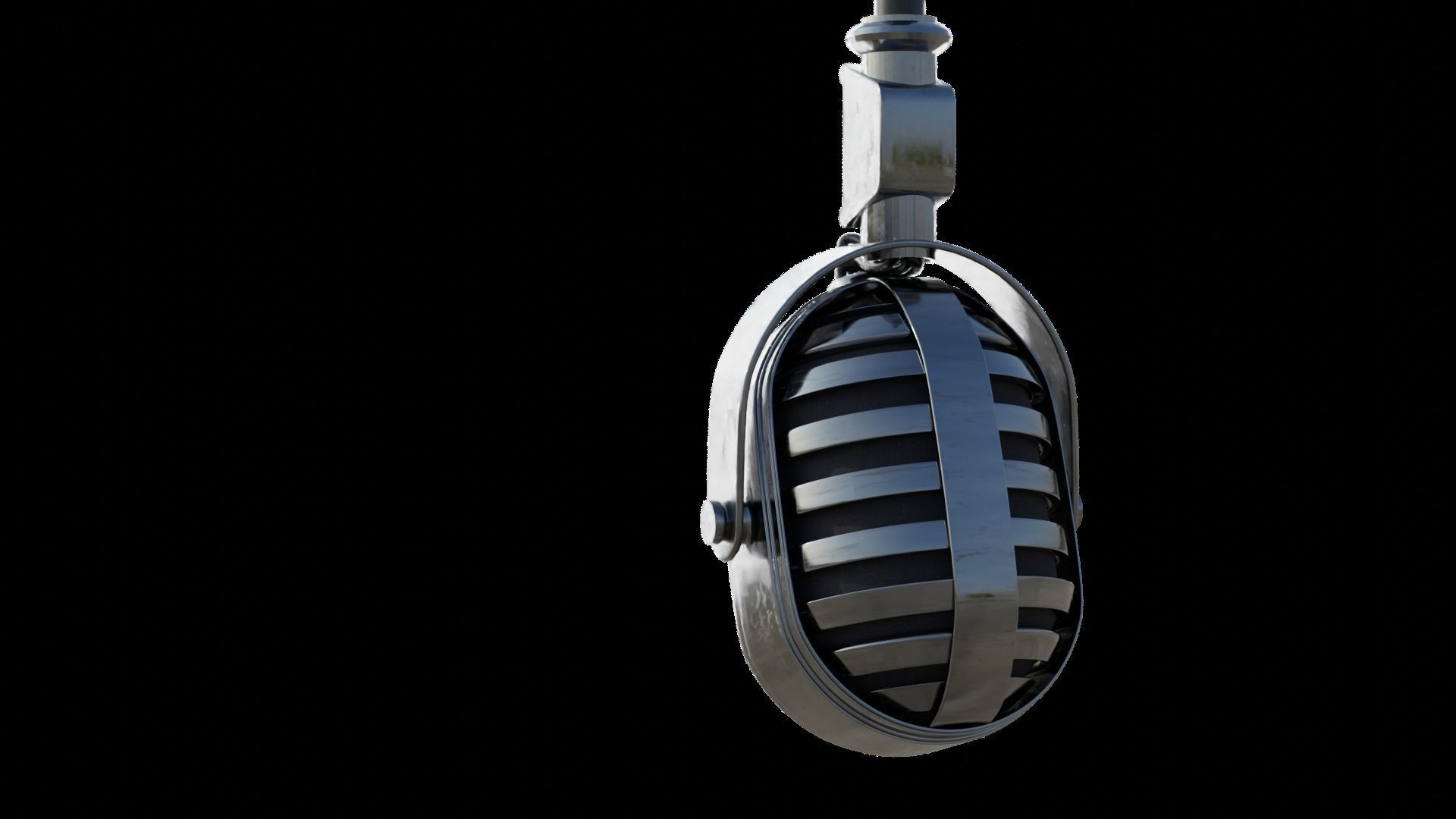 Hanging microphone 3D model | CGTrader