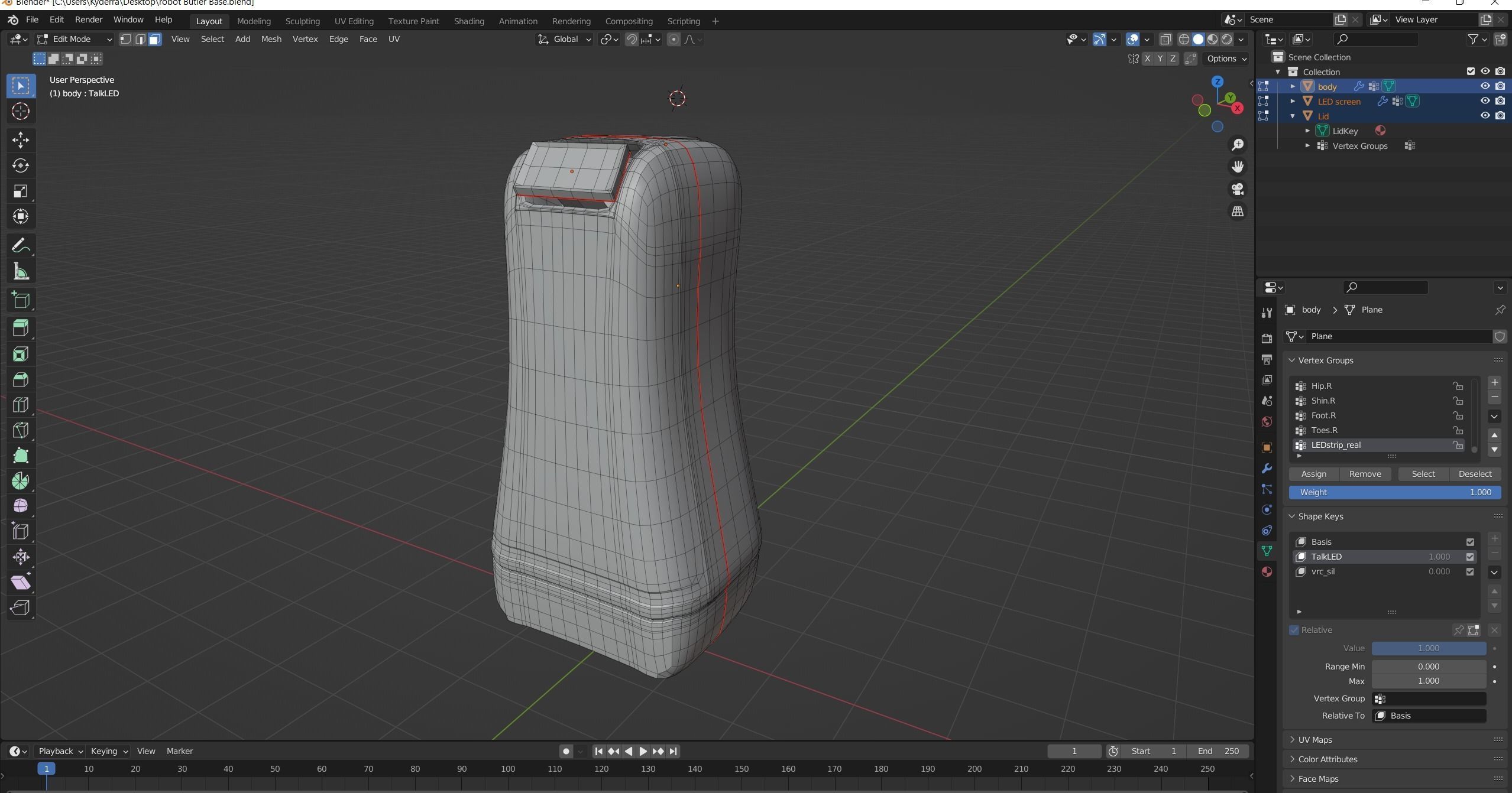 Robot Butler - Hotel robot free 3D model | CGTrader