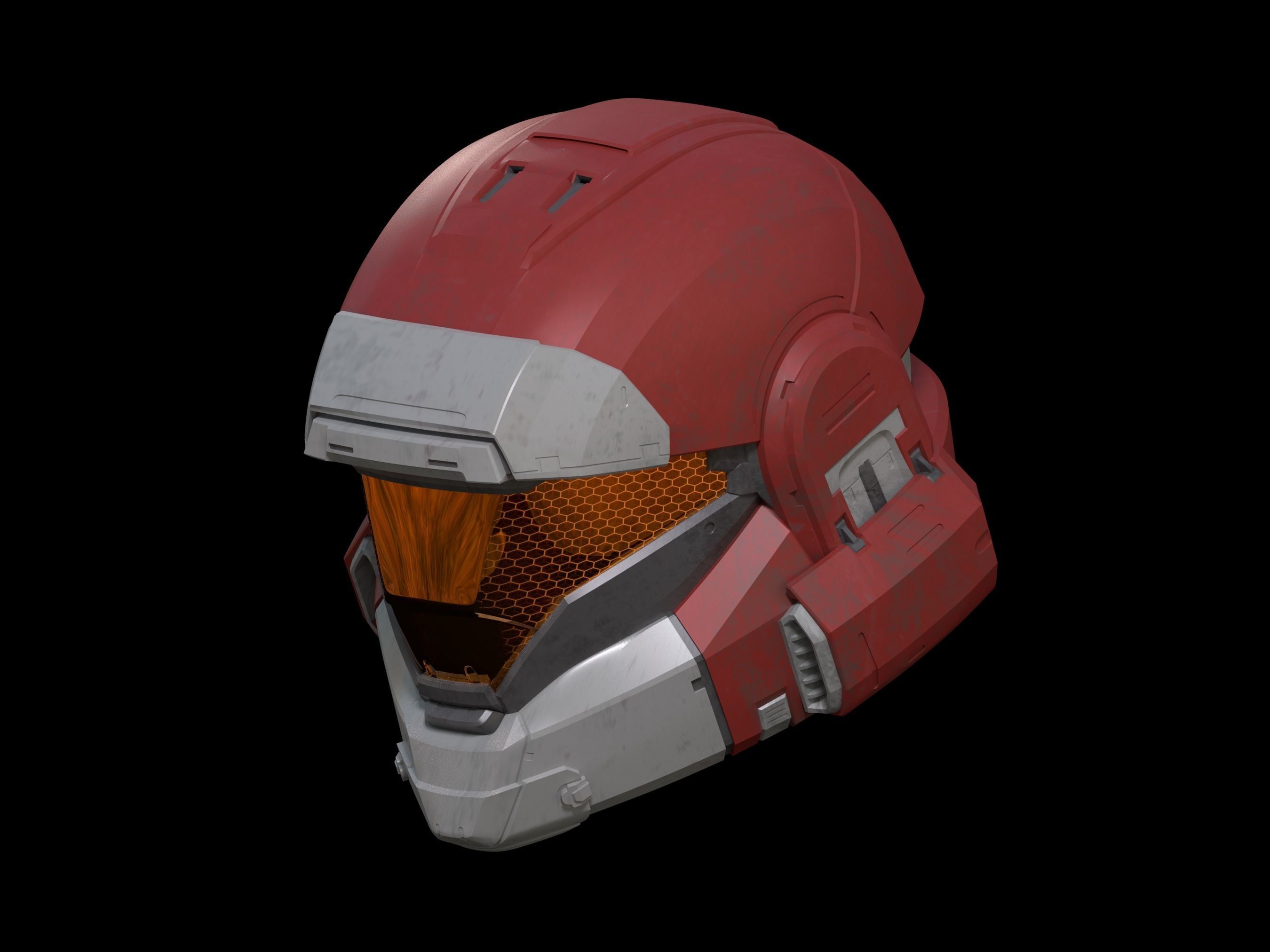 HALO Infinite Firefall helmet 3d print file 3D model 3D printable | CGTrader