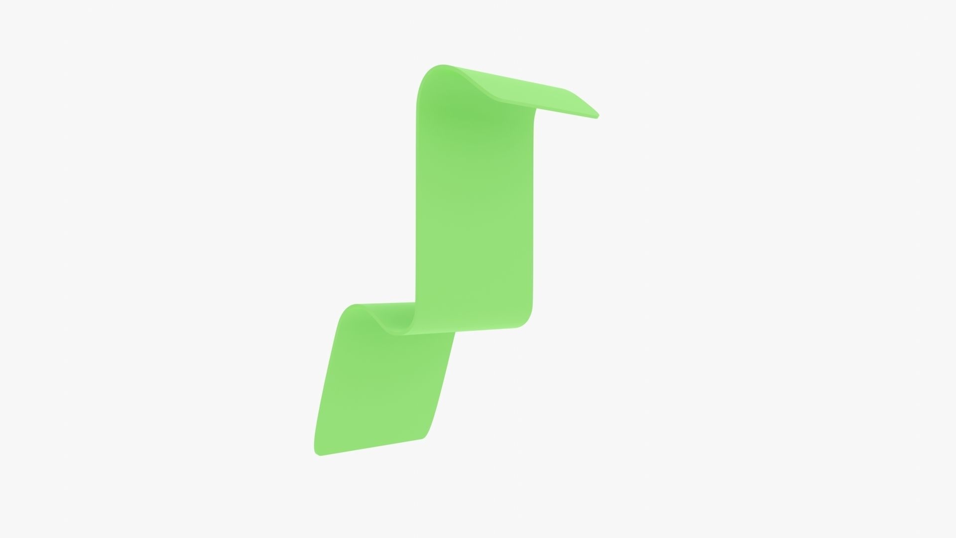 Invoice letter l 3D model | CGTrader