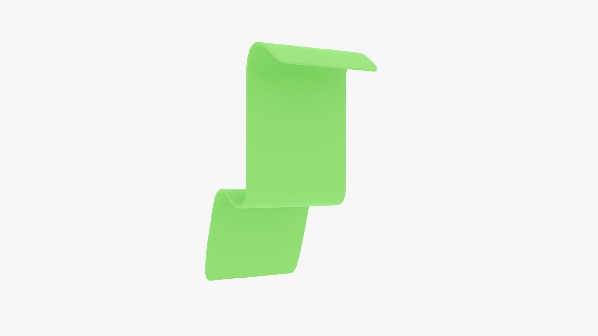 Invoice letter l 3D model | CGTrader