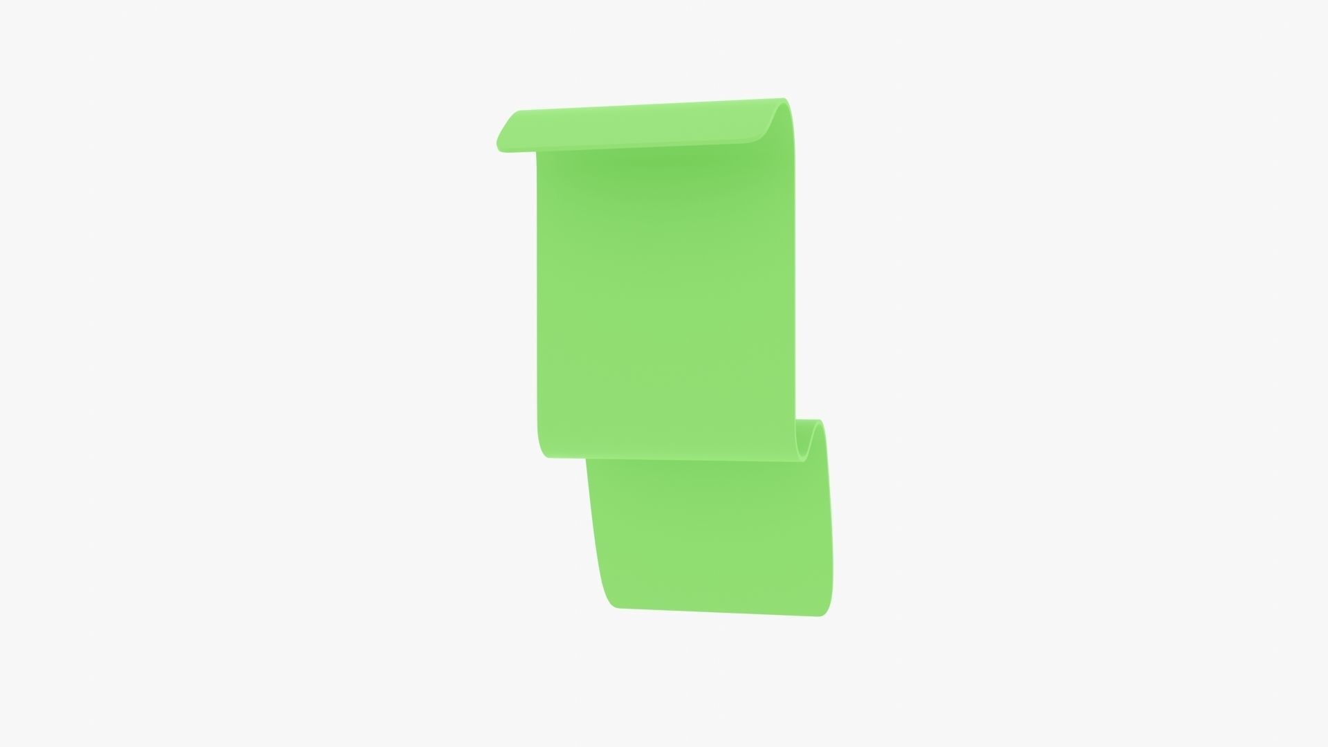 Invoice letter l 3D model | CGTrader
