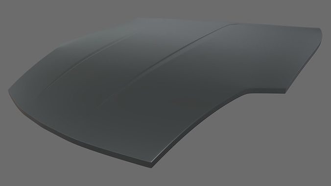 3D model Car Bonnet 04 VR / AR / low-poly | CGTrader
