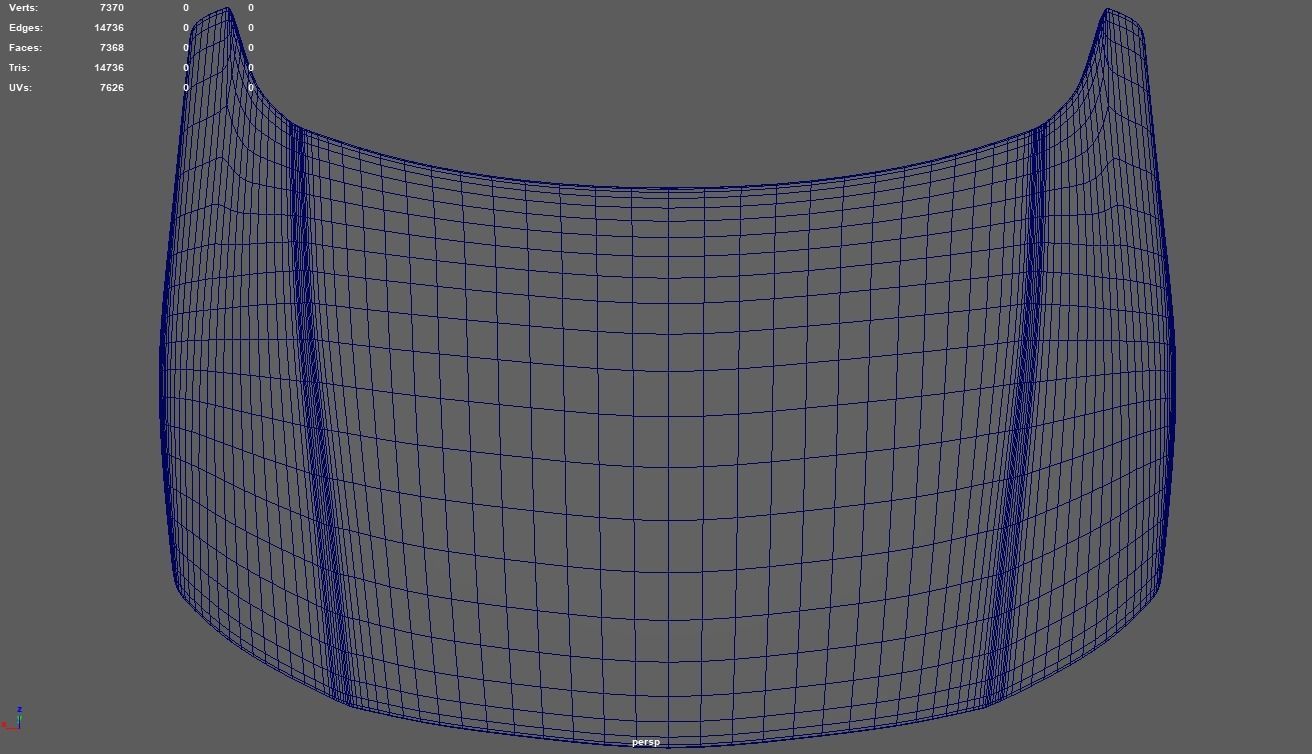 3D model Car Bonnet Pack 01 VR / AR / low-poly | CGTrader