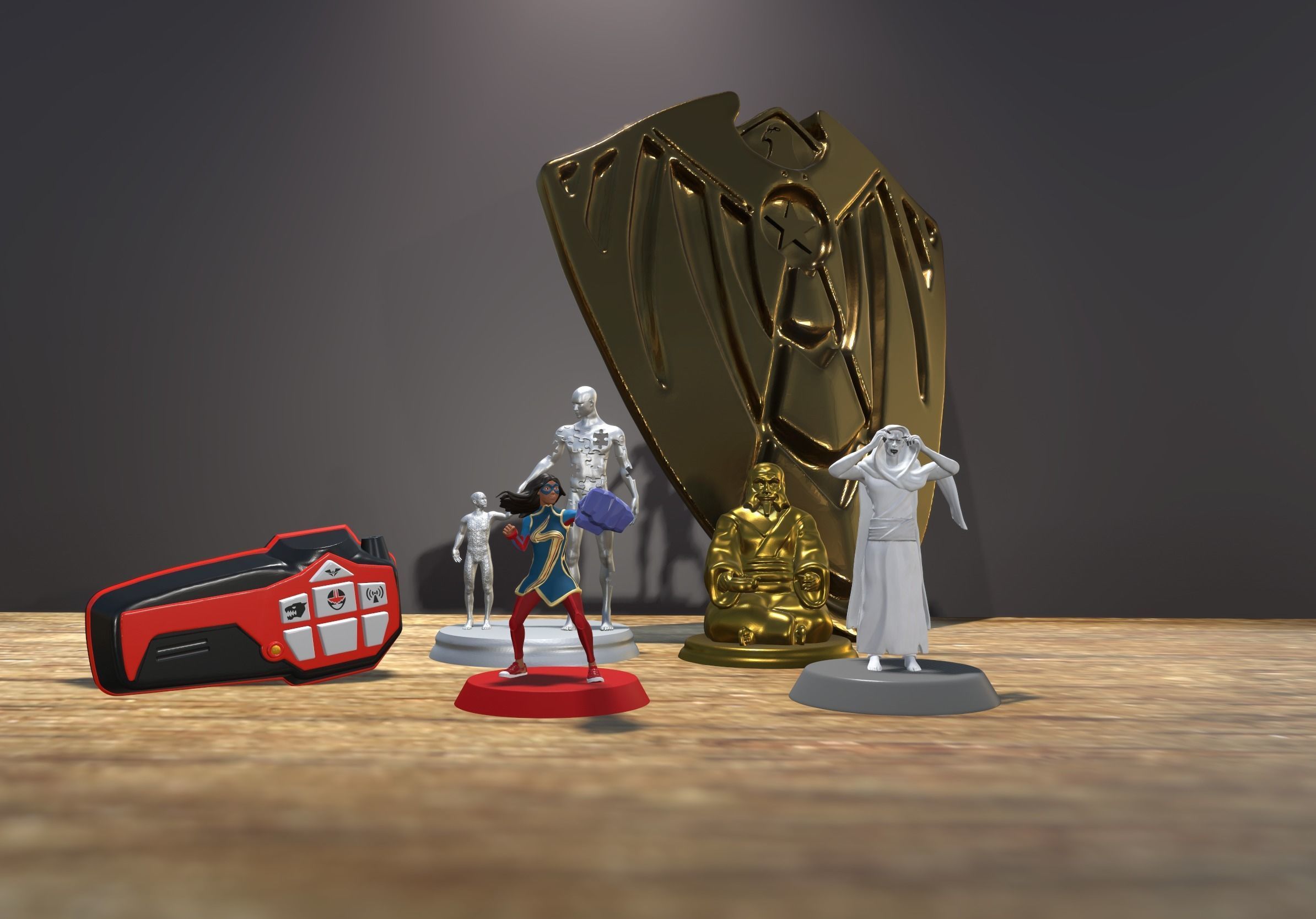 Soldier Boy Shield Cosplay 3D model 3D printable | CGTrader