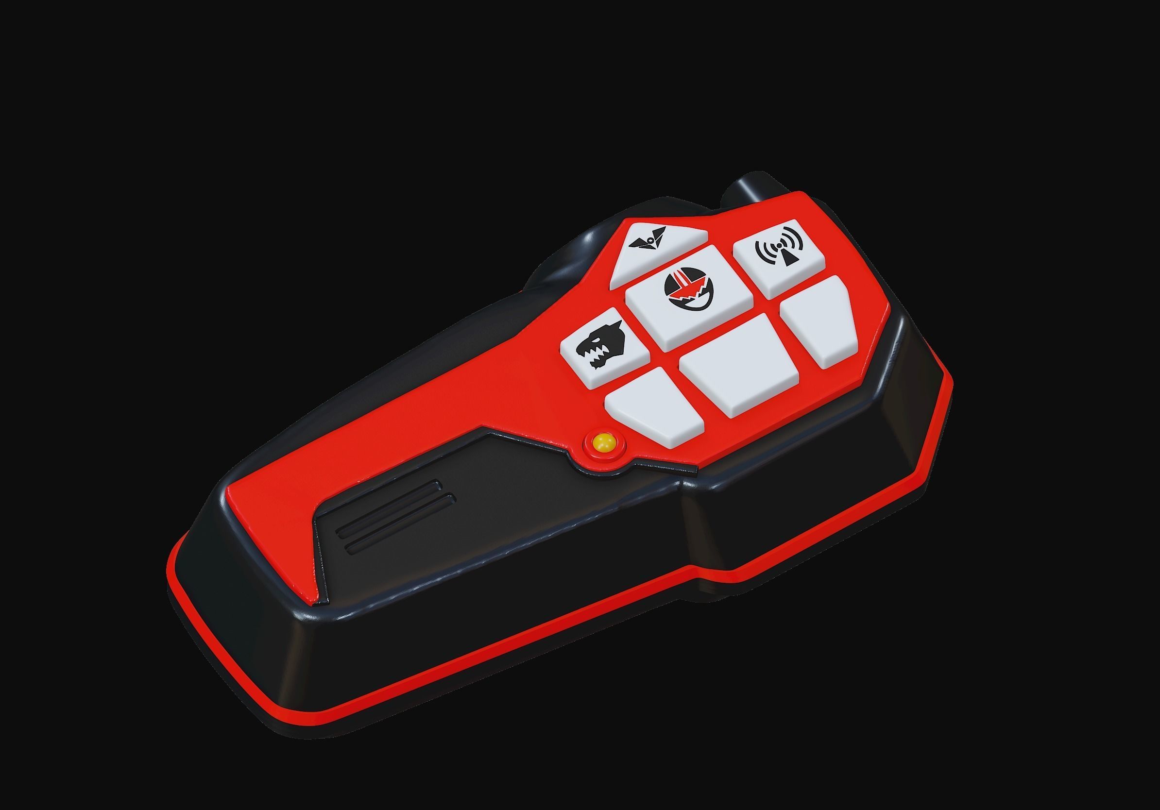 Power Rangers Time Force Morpher Quantum Ranger 3D model 3D printable ...