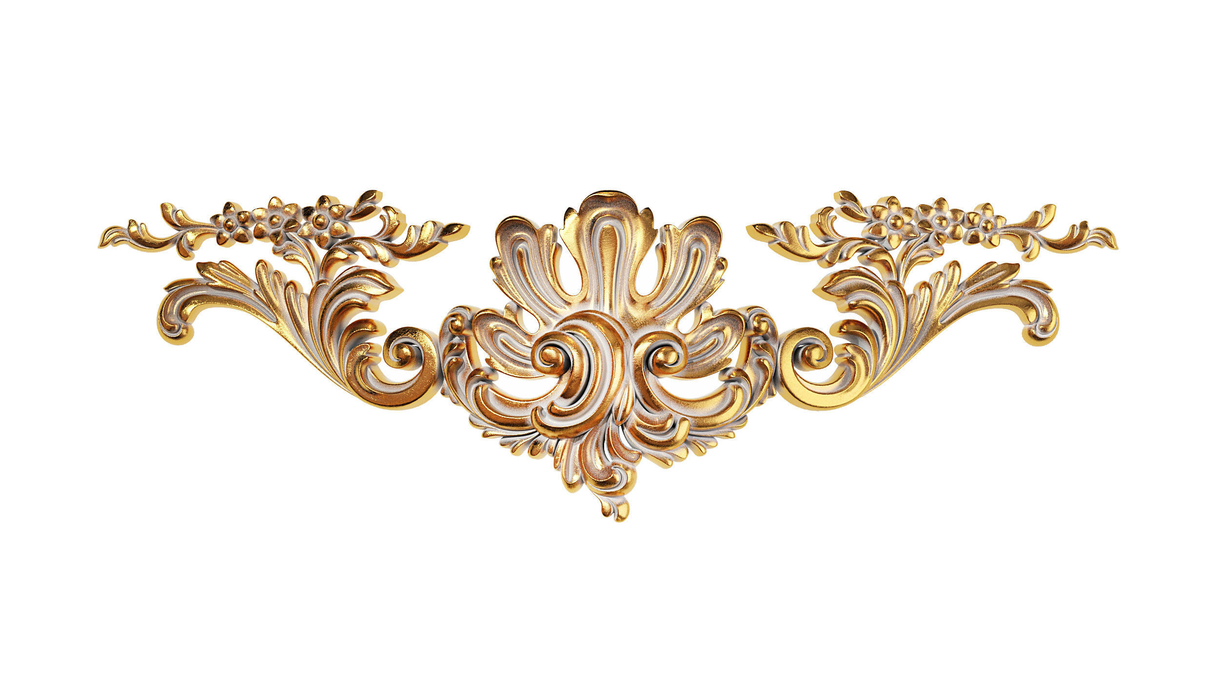 Classic carved 168 3D model | CGTrader