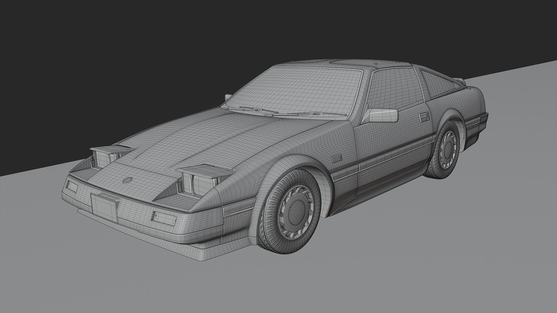 3D model Nissan 300zx z31 1985 VR / AR / low-poly | CGTrader