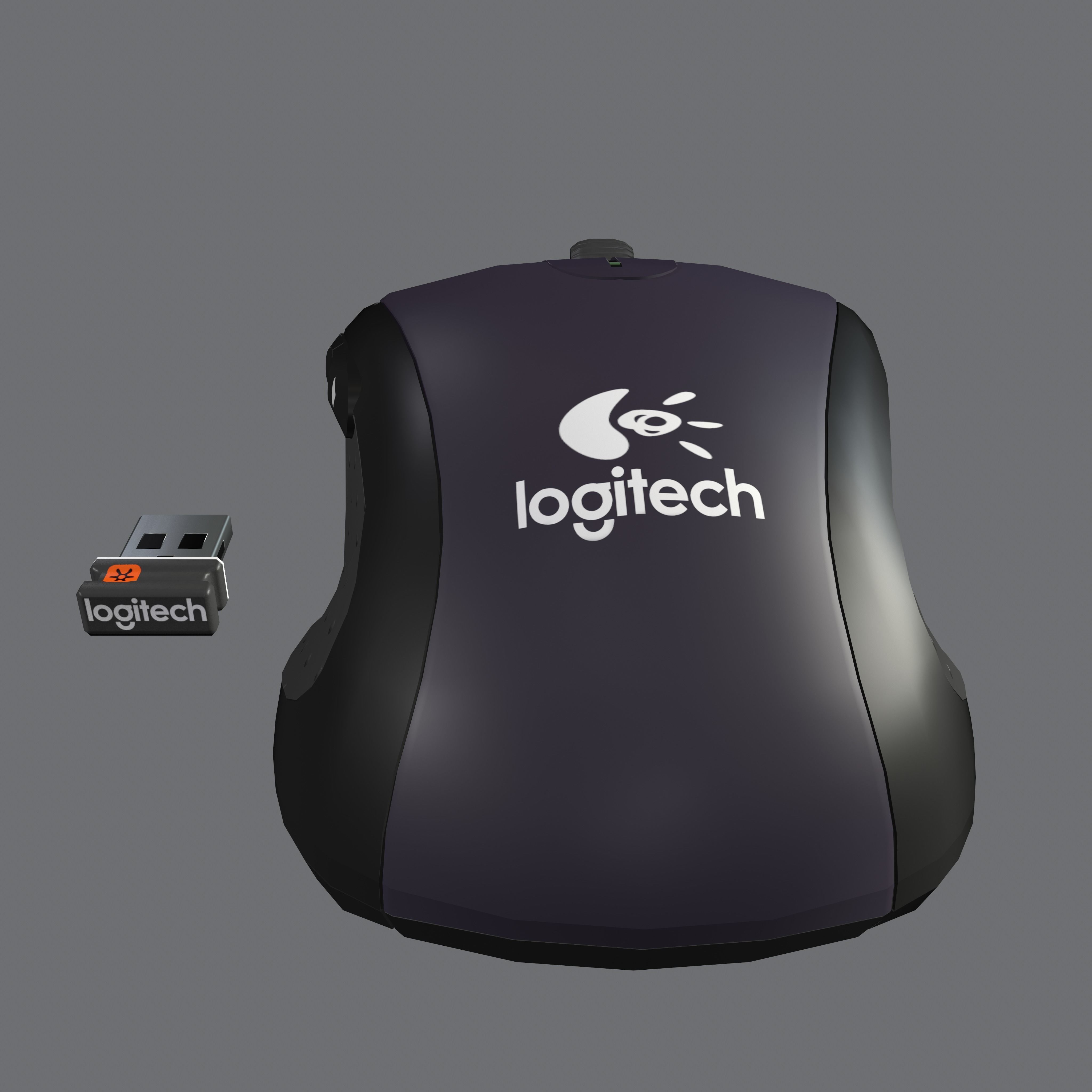 3D model Logitech M510 Wireless Mouse VR / AR / low-poly | CGTrader