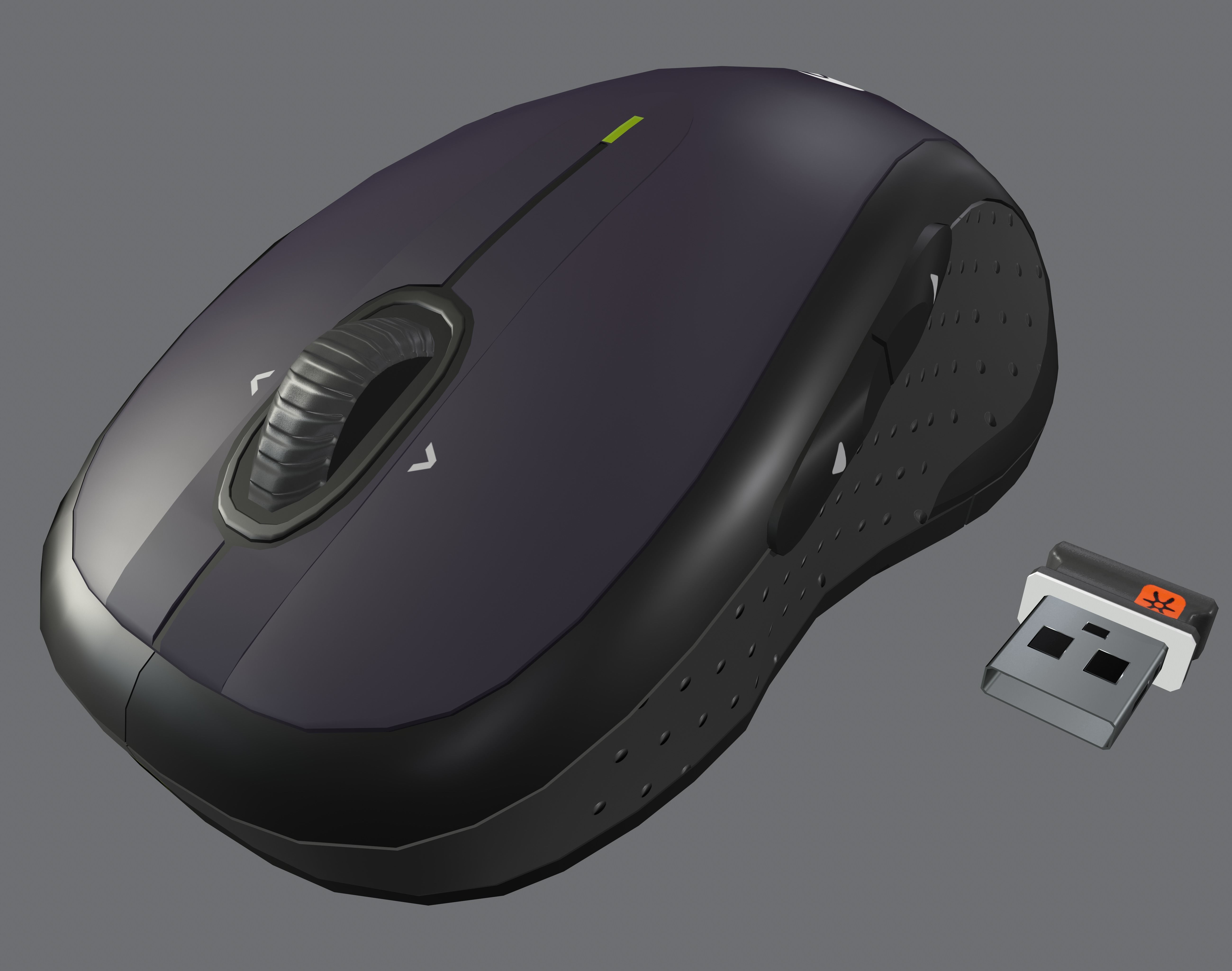 3D model Logitech M510 Wireless Mouse VR / AR / low-poly | CGTrader